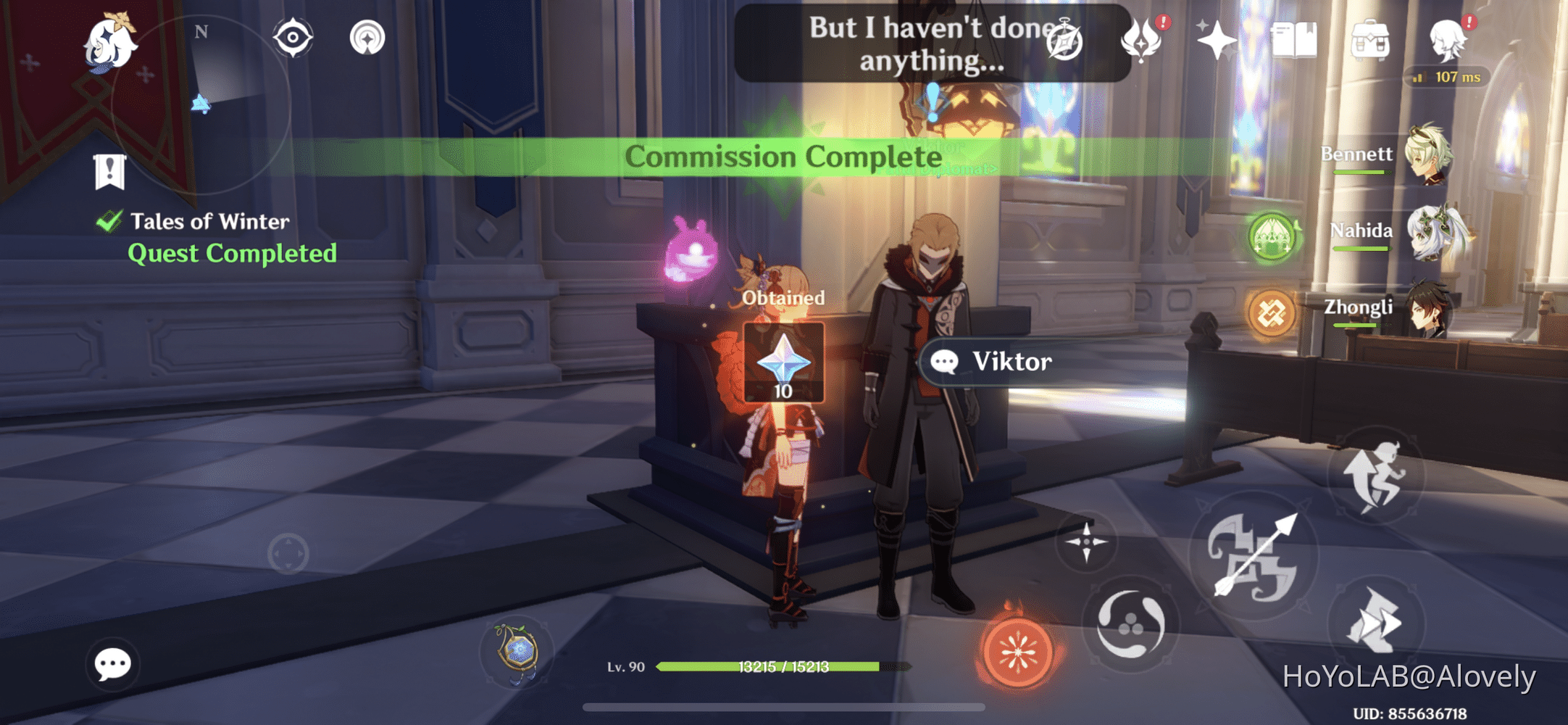 Daily commission - TALES OF WINTER Genshin Impact | HoYoLAB