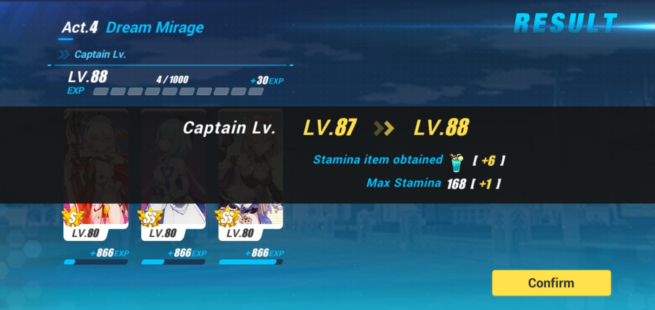 Finally I reached rank 88 Honkai Impact 3rd | HoYoLAB