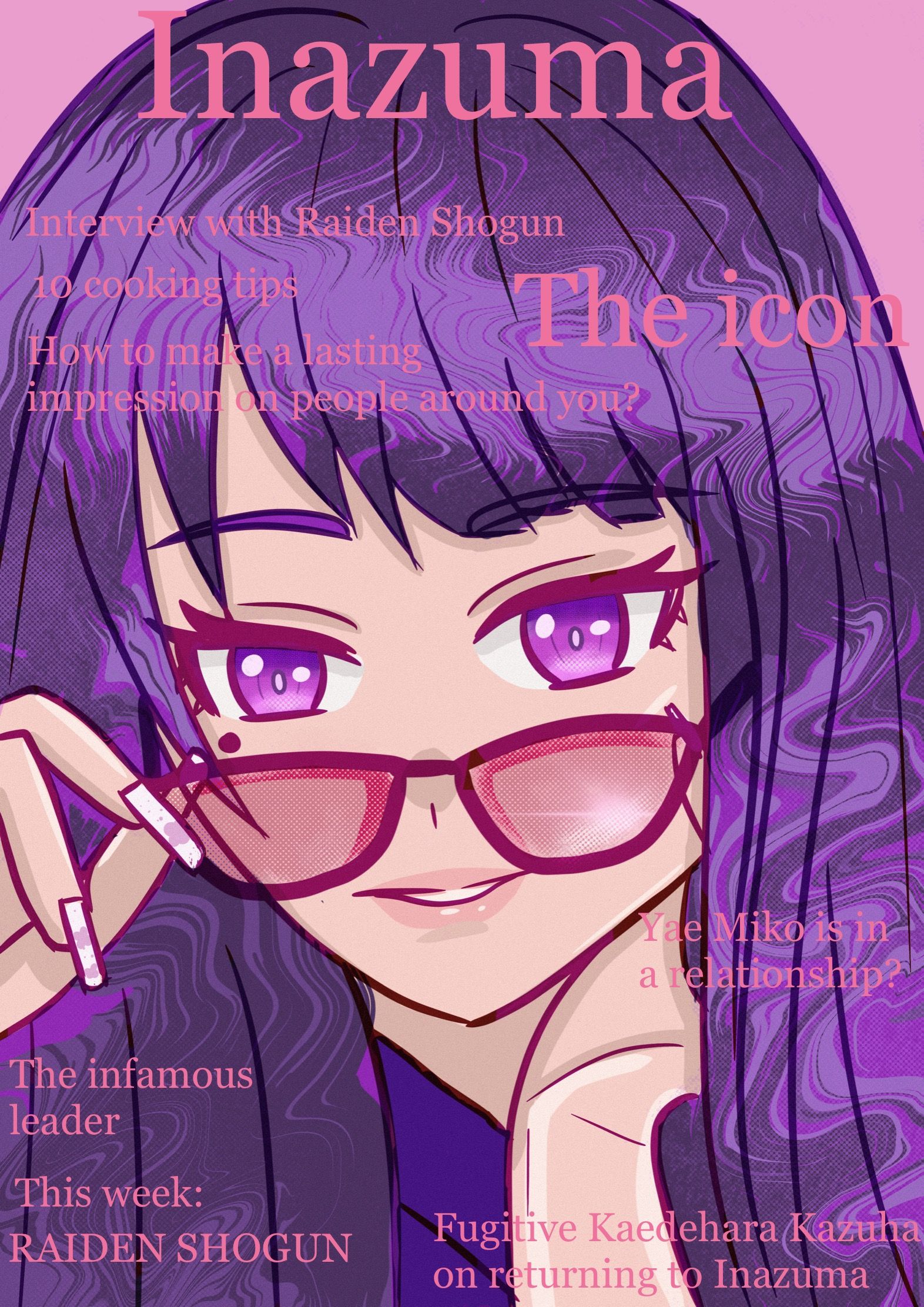 Magazine cover Genshin Impact | HoYoLAB