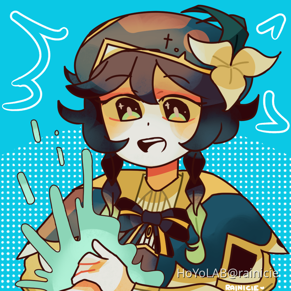 First Venti Drawing in a While !!! Genshin Impact | HoYoLAB