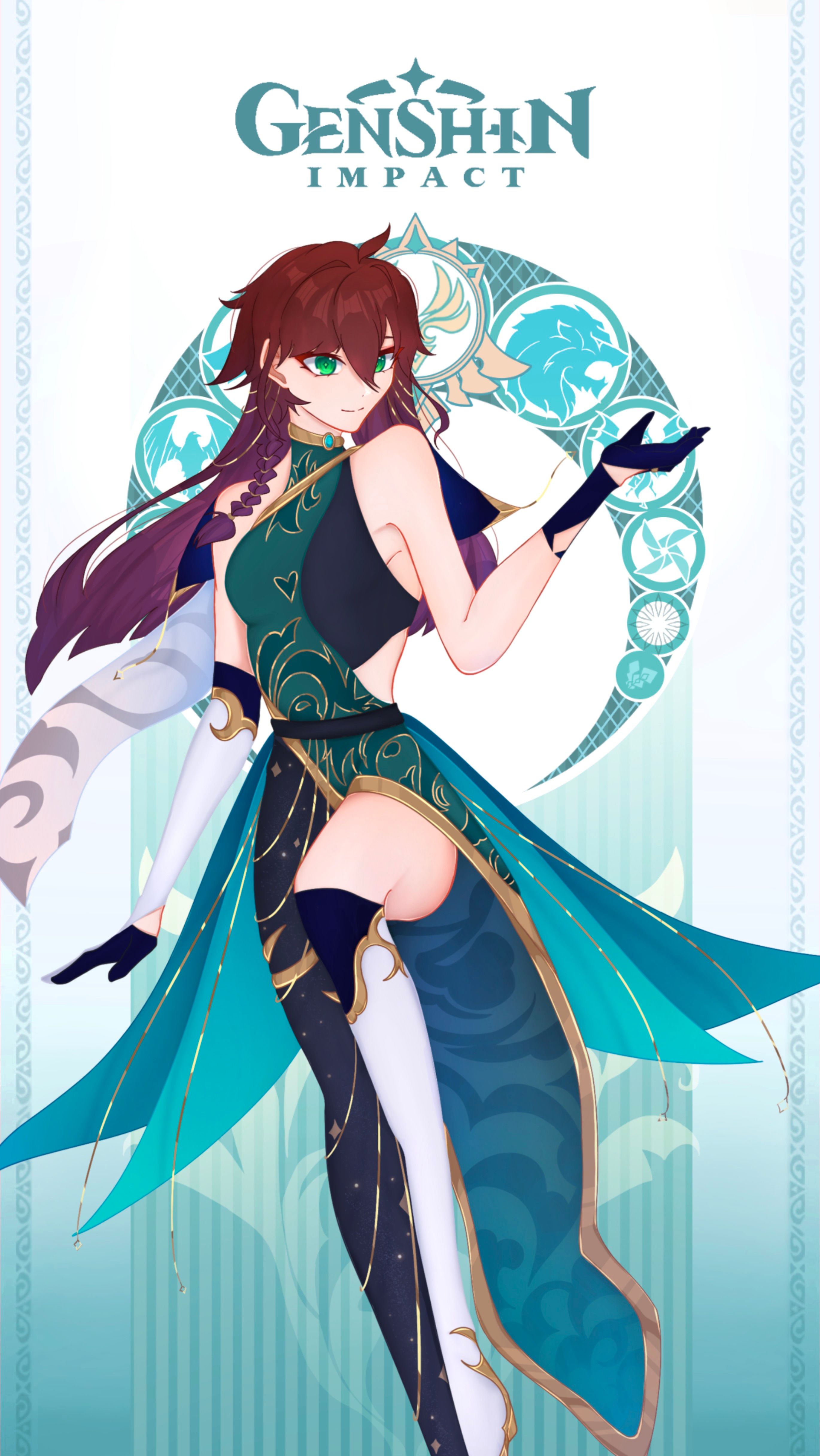 Akina • Genshin Oc Genshin Impact | HoYoLAB