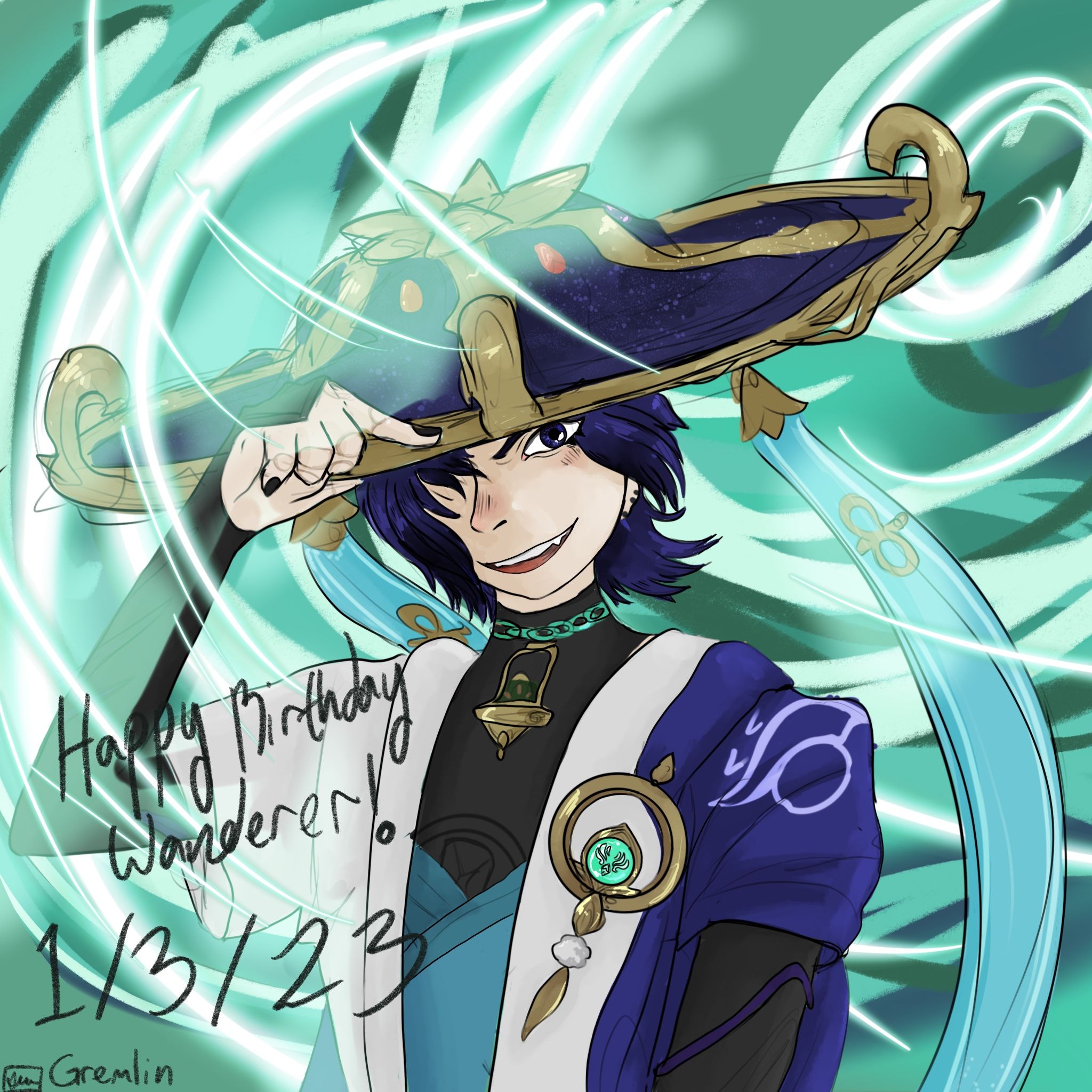 Happy Birthday Wanderer! Genshin Impact | HoYoLAB