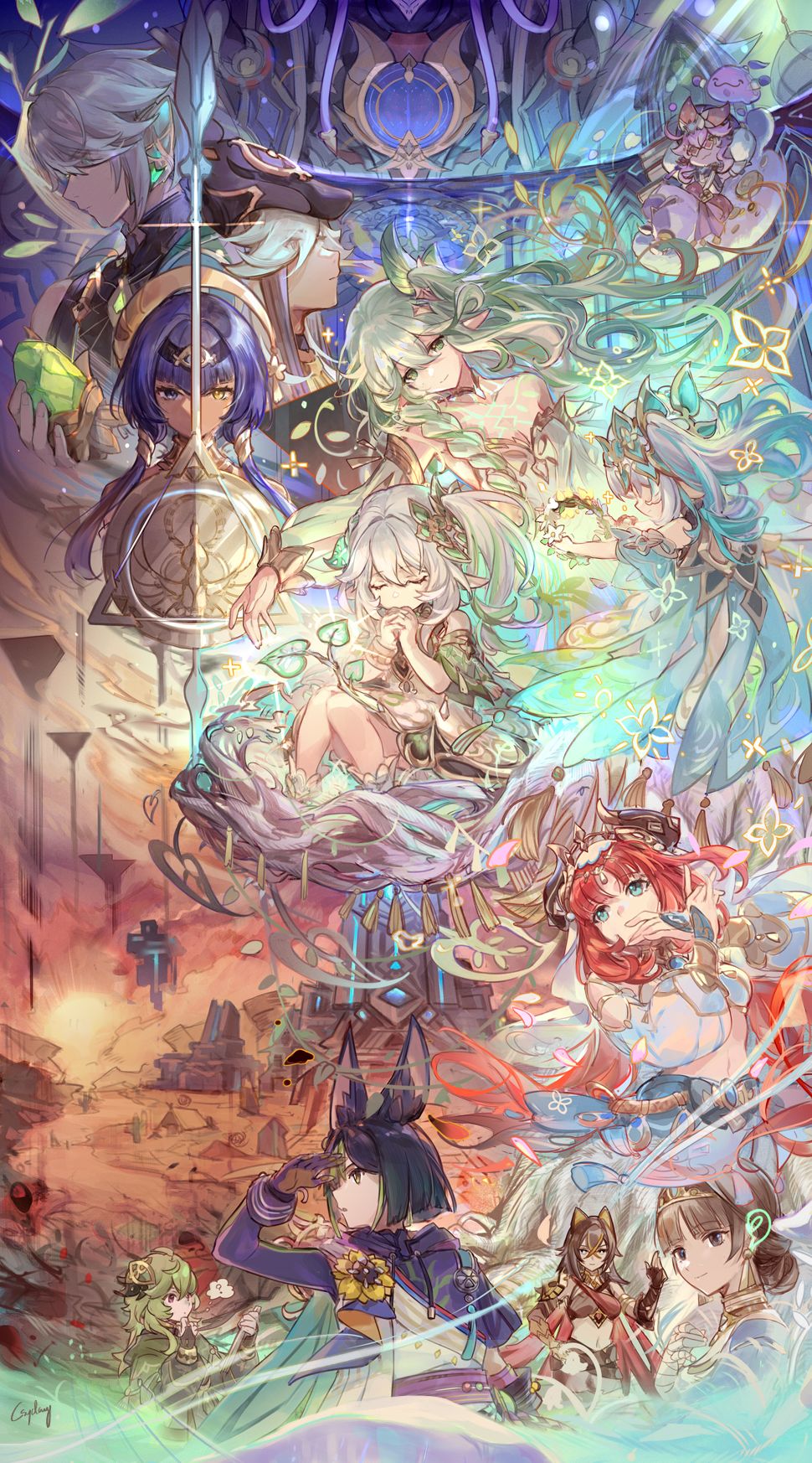 Wishes from Teyvat 2023 - The Morn a New Birth Brings Genshin Impact | HoYoLAB