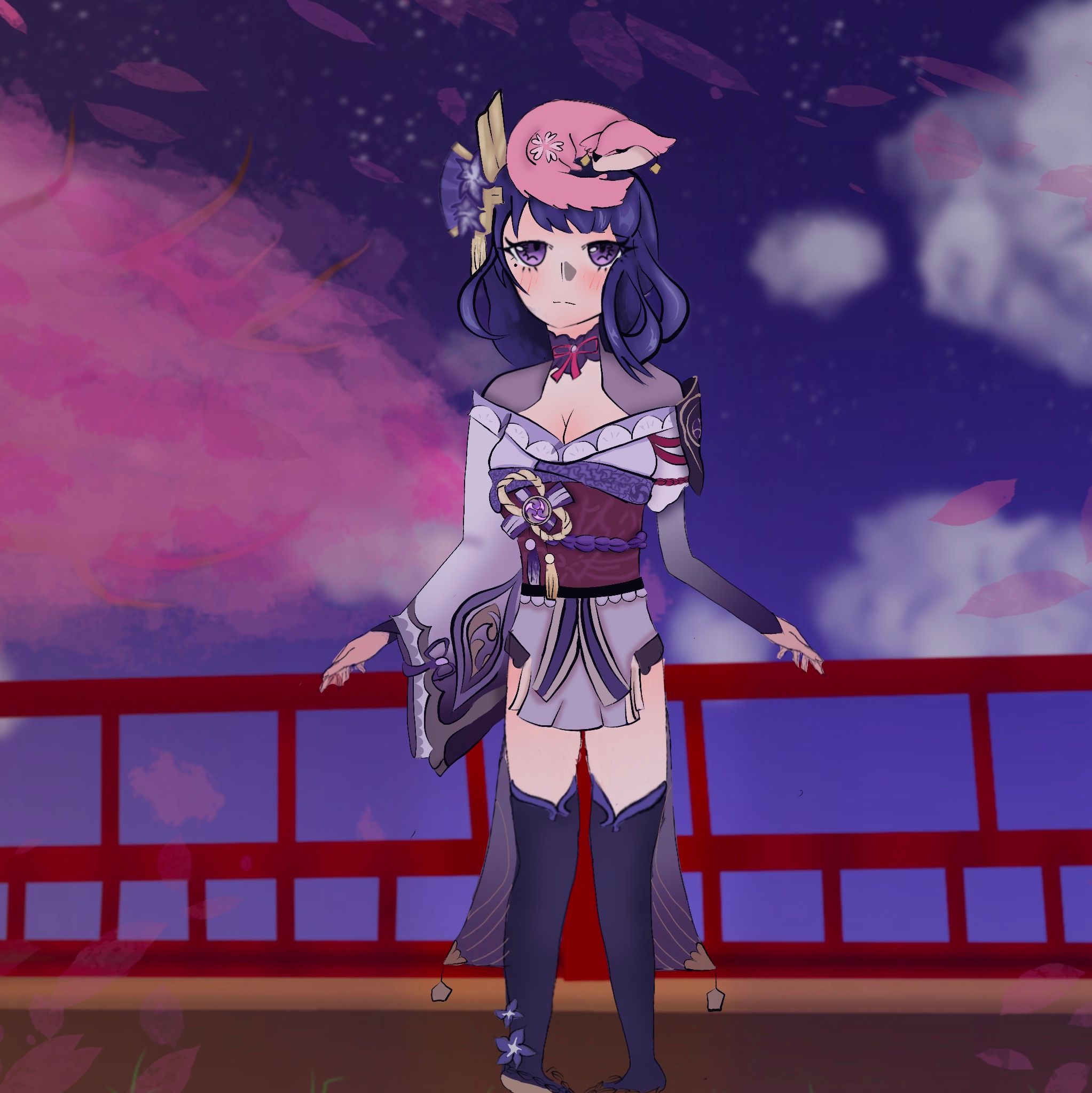 Art raiden Genshin Impact | HoYoLAB