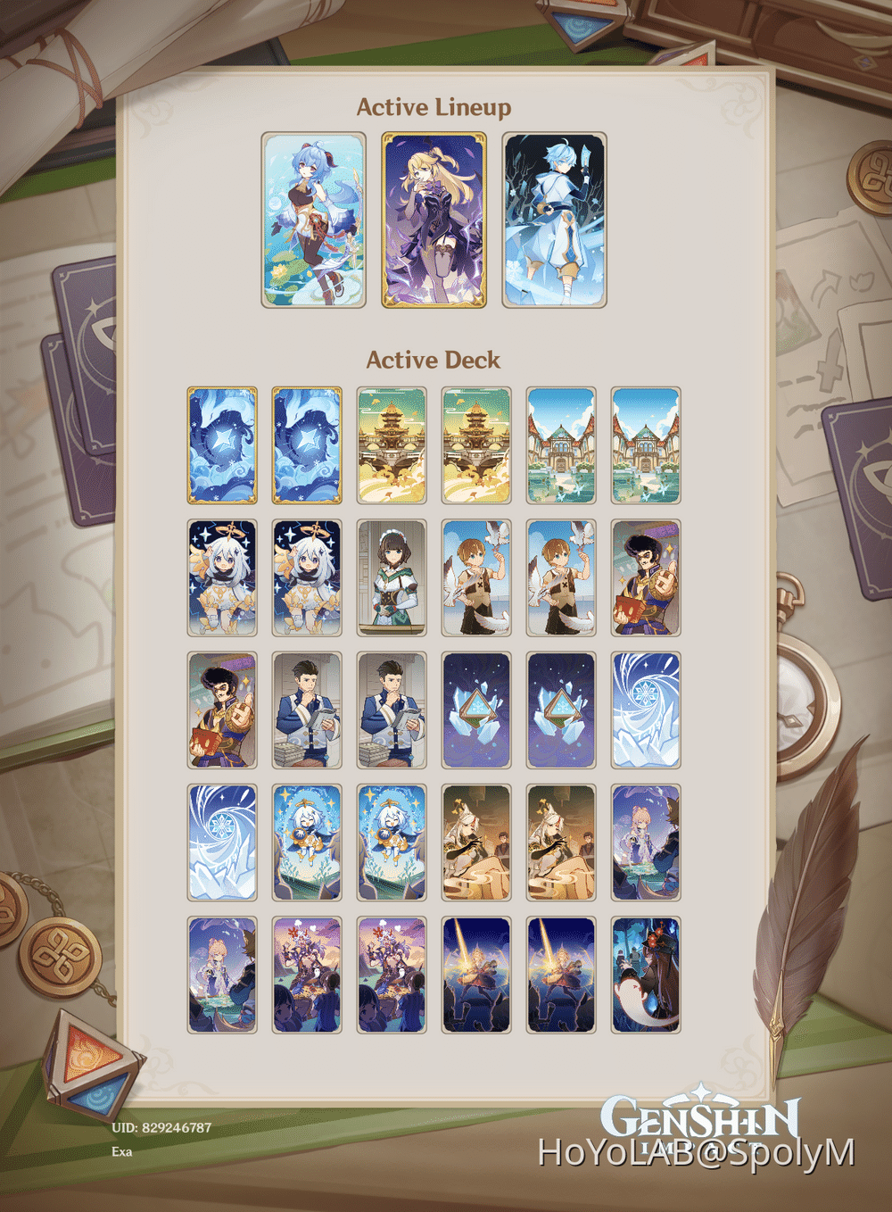 All Current Level 10 TCG Duel Cleared with Single Deck (NPC Duel) Genshin Impact | HoYoLAB