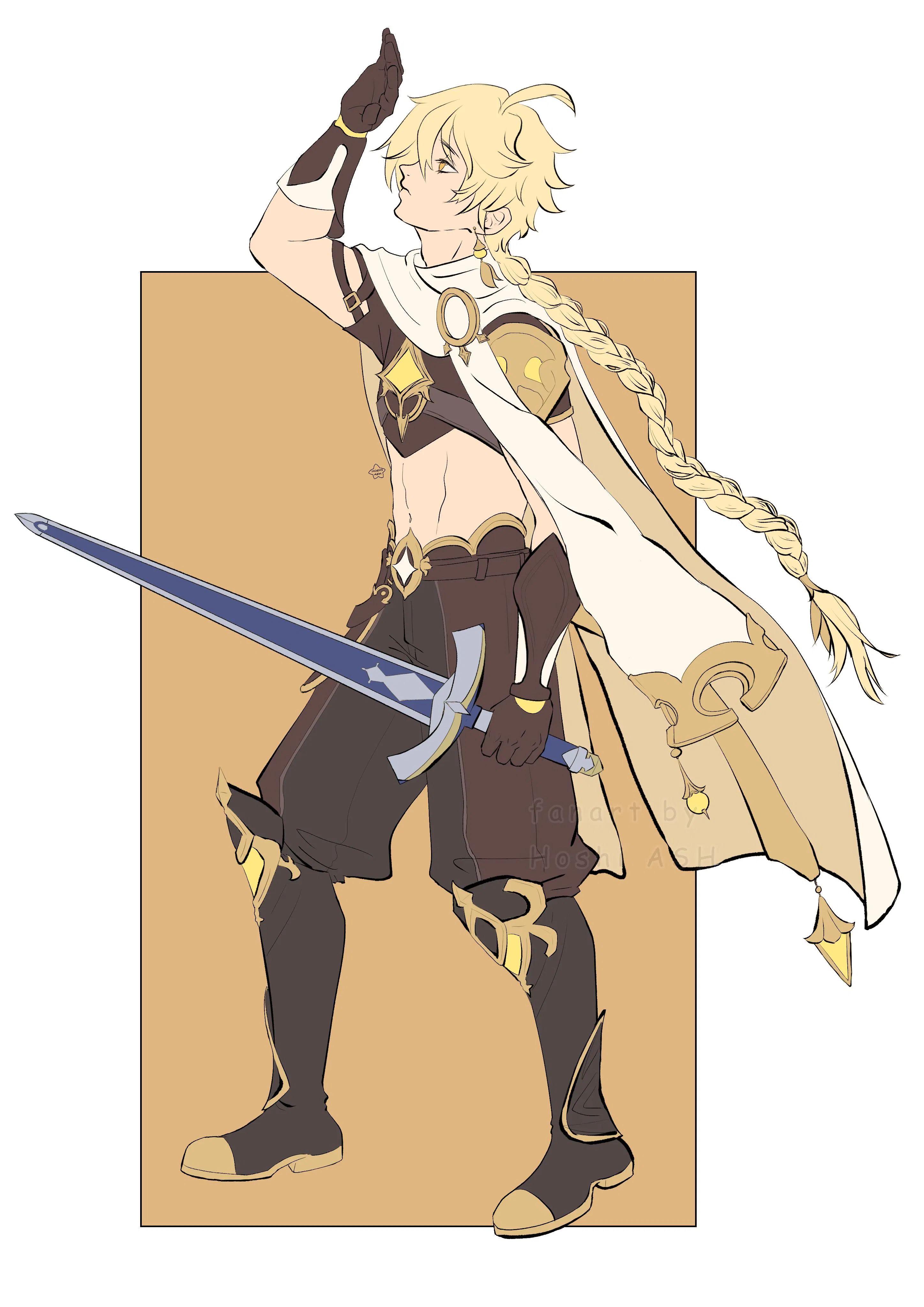 Aether Fanart Genshin Impact | HoYoLAB