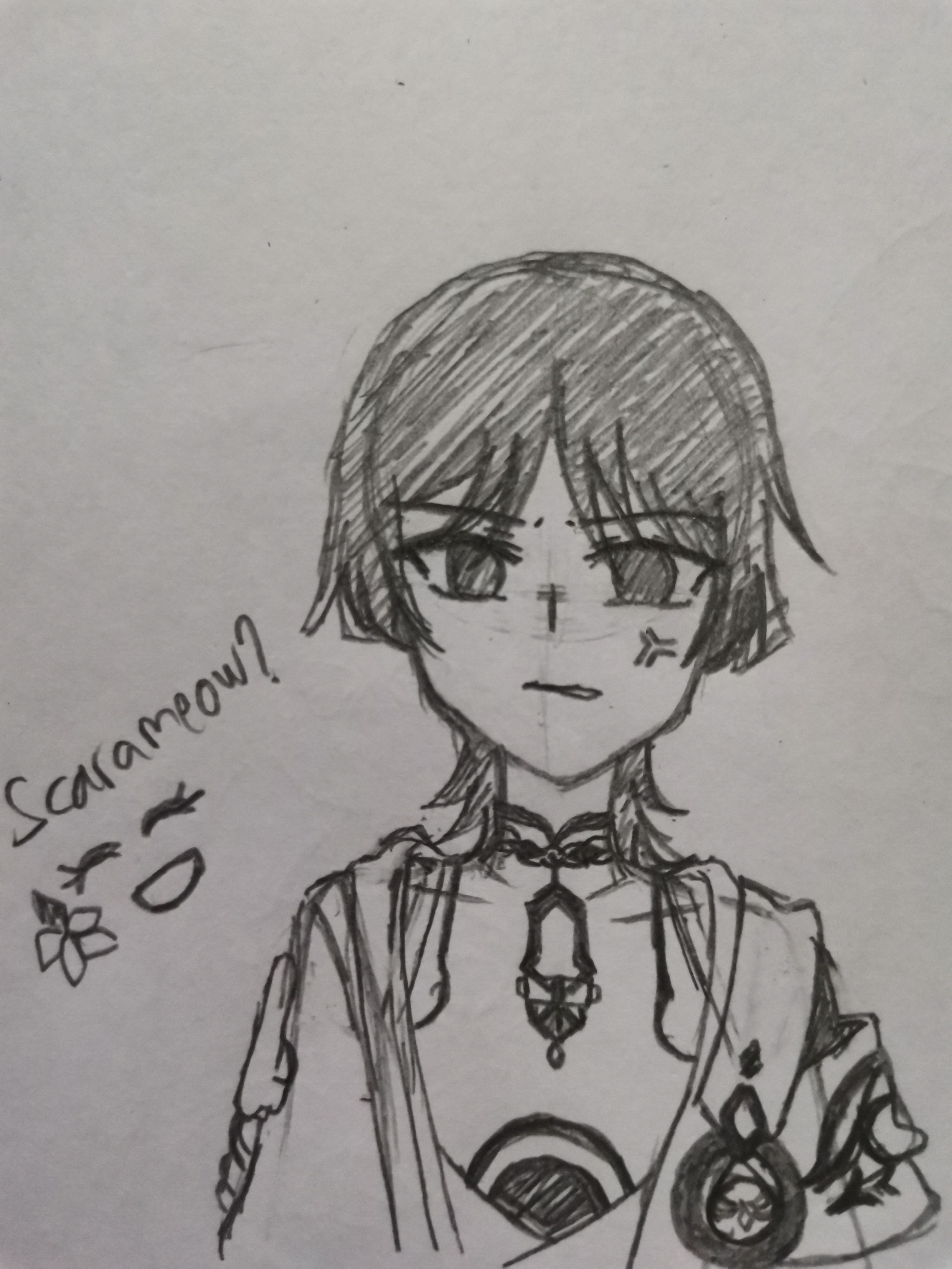 Happy birthday scaramoochie, scarameow, scara***** i forgot to post it ...