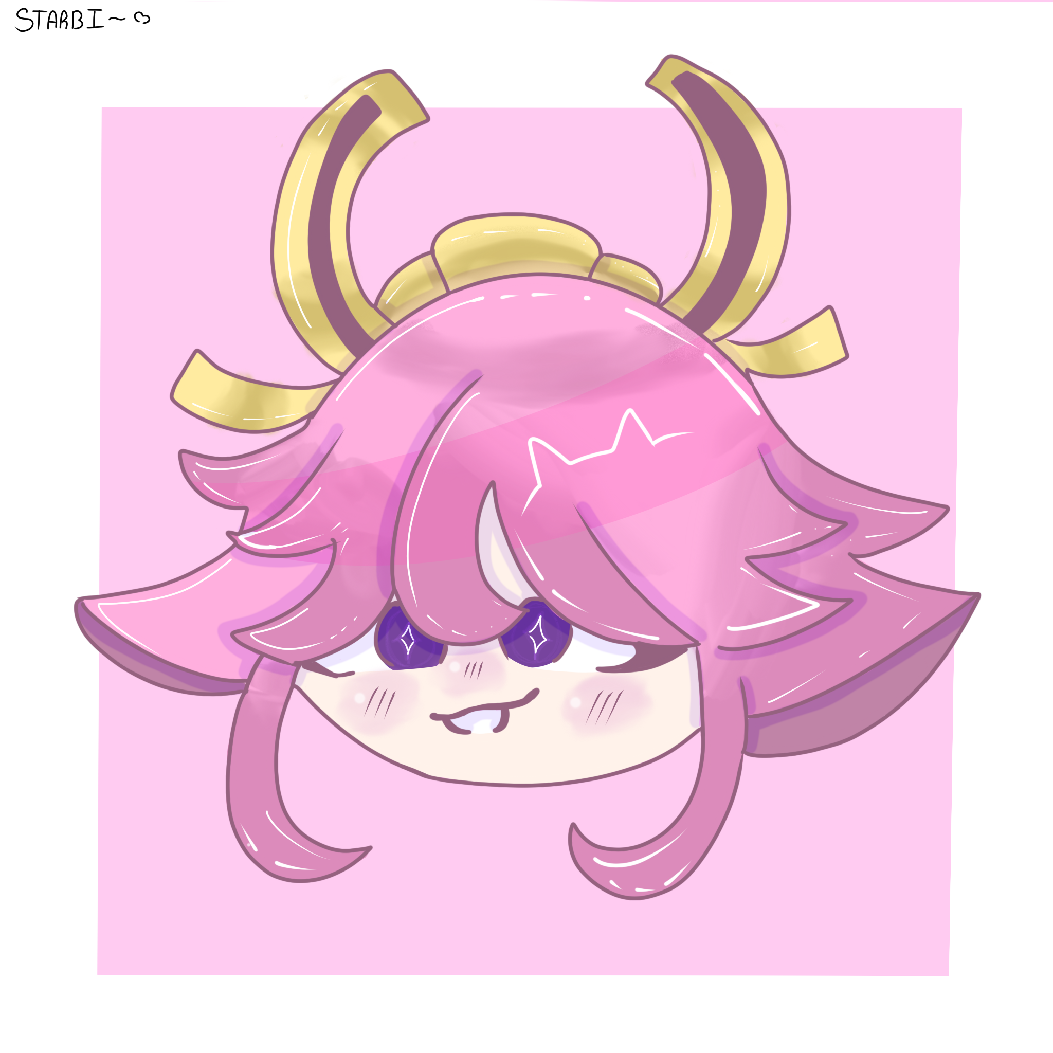 Redraw of Yae Miko I did last year Genshin Impact | HoYoLAB