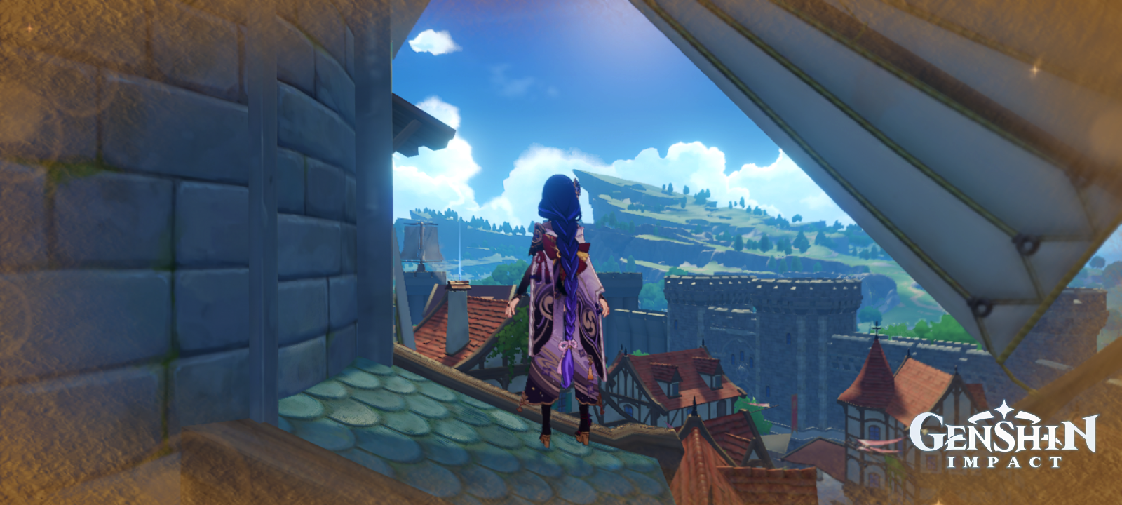 Mondstad tiene unas vistas totalmente hermosas ♡ Genshin Impact | HoYoLAB
