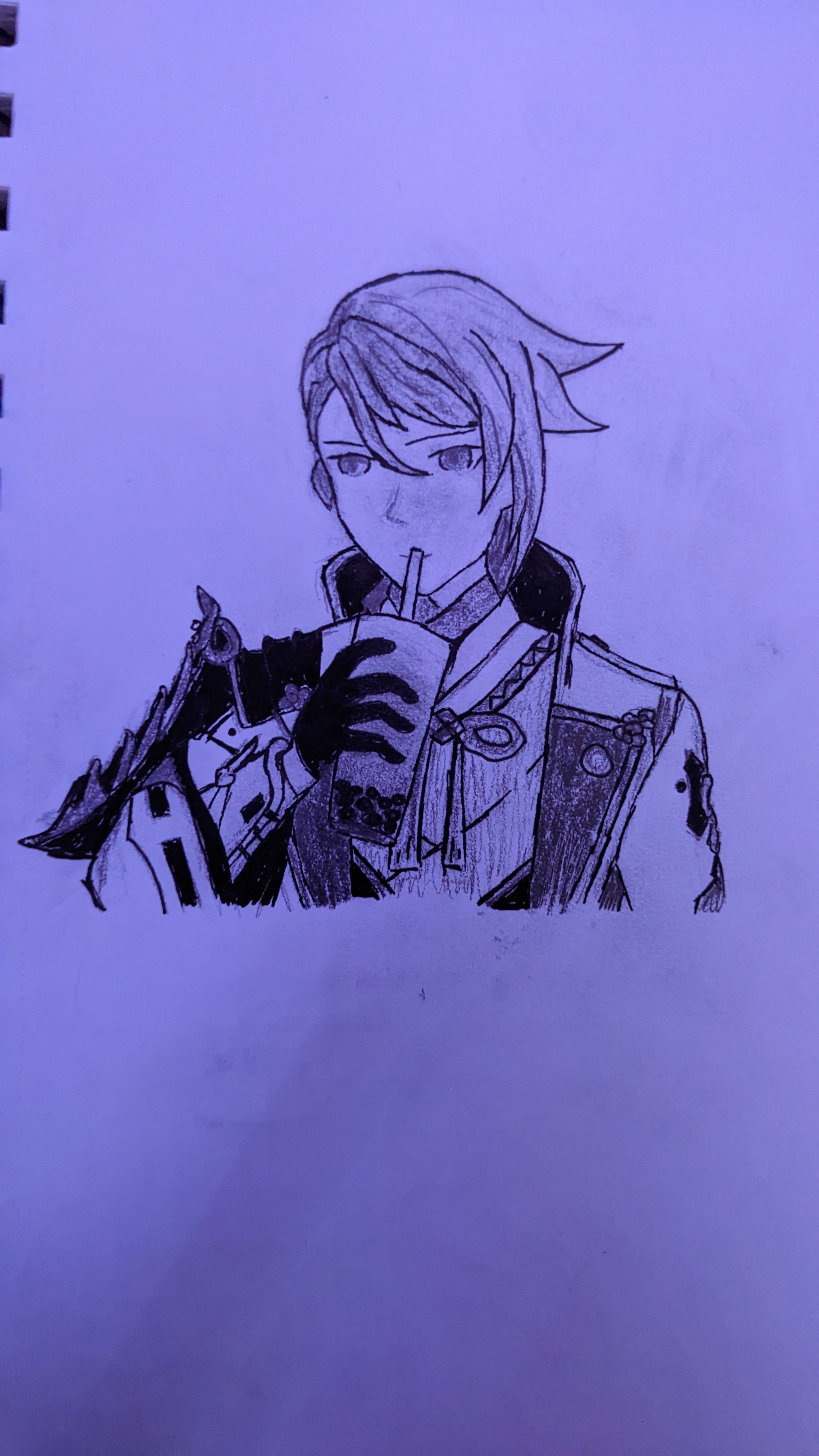 Ayato fanart Genshin Impact | HoYoLAB