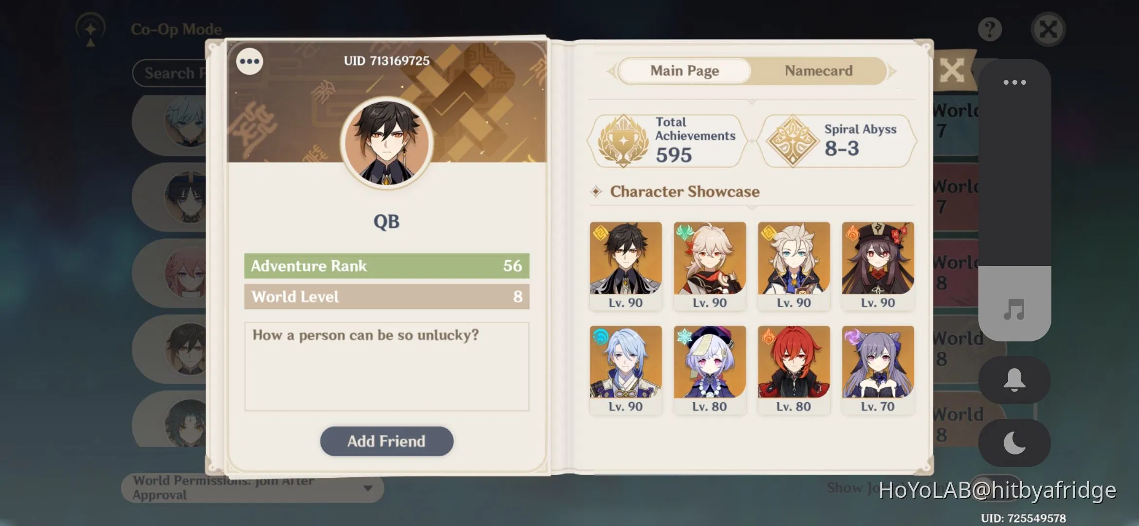 Genshin Uids Genshin Impact | HoYoLAB