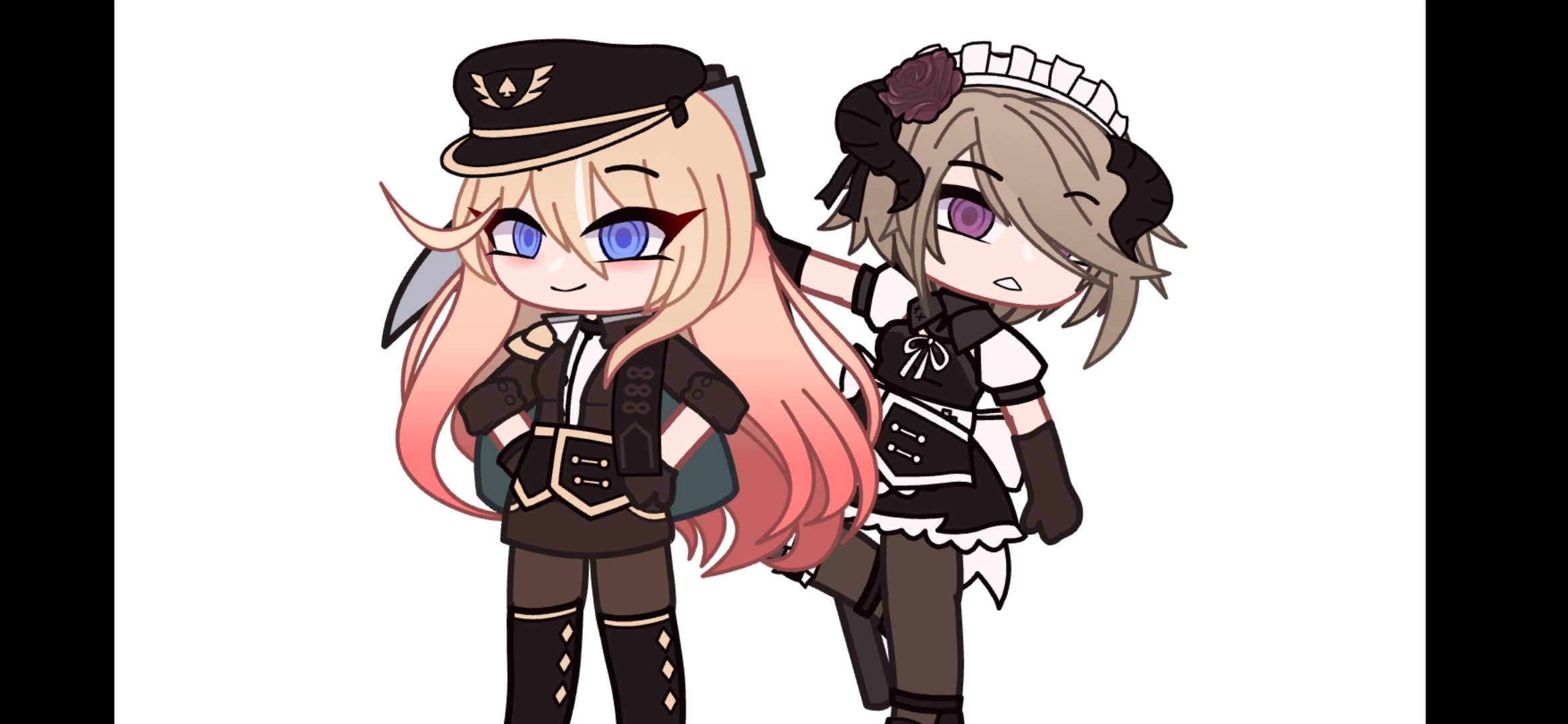 Durandal and Rita in Gacha club ! Honkai Impact 3rd | HoYoLAB