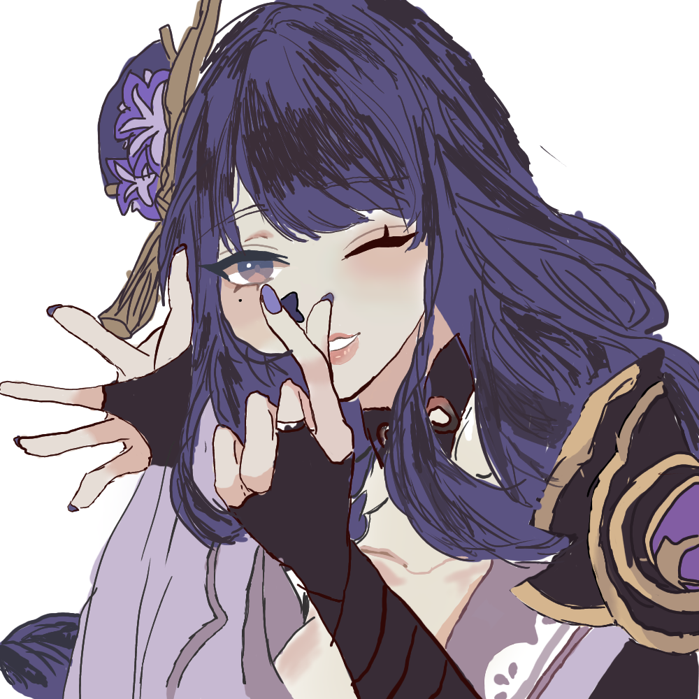 raiden shogun fanart for the fanart contest Genshin Impact | HoYoLAB