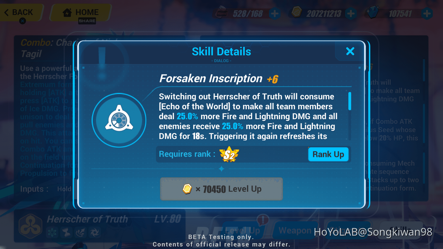 Herrscher of Truth as New Support for Fire and Lightning Team Guide ...