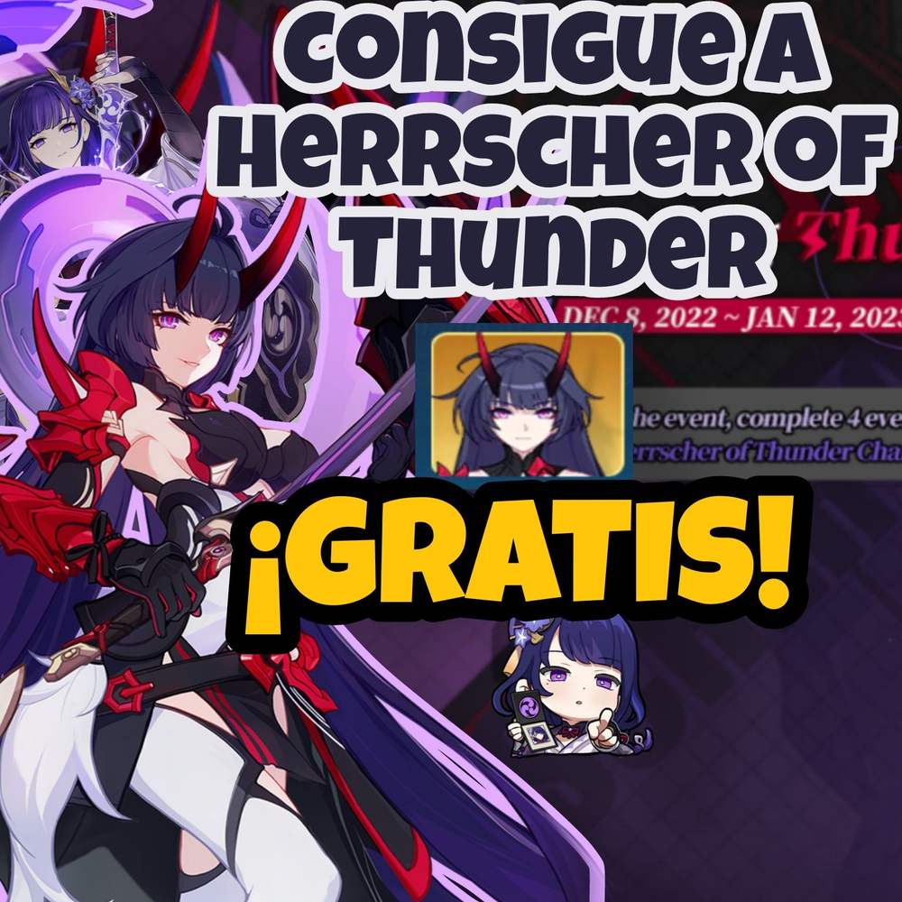 [Guías en Español] (FINALIZADO) ¡CONSIGUE A HERRSCHER OF THUNDER GRATIS ...