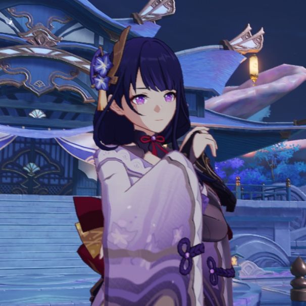 The beauty of the Shogun Genshin Impact | HoYoLAB