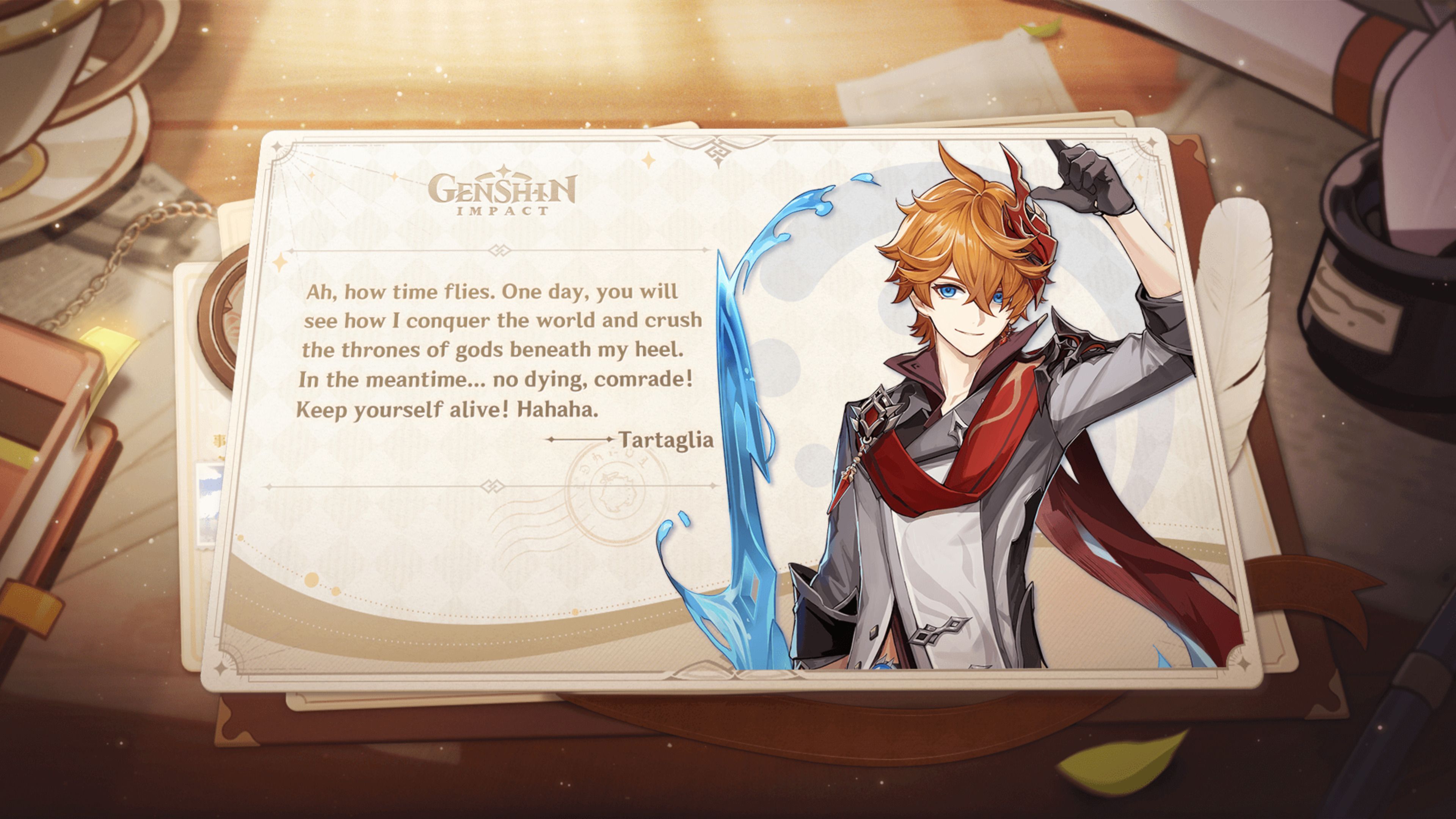 A Wish From Childe Genshin Impact | HoYoLAB