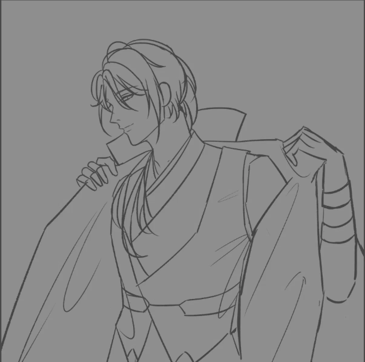 Ayato fanart Genshin Impact | HoYoLAB