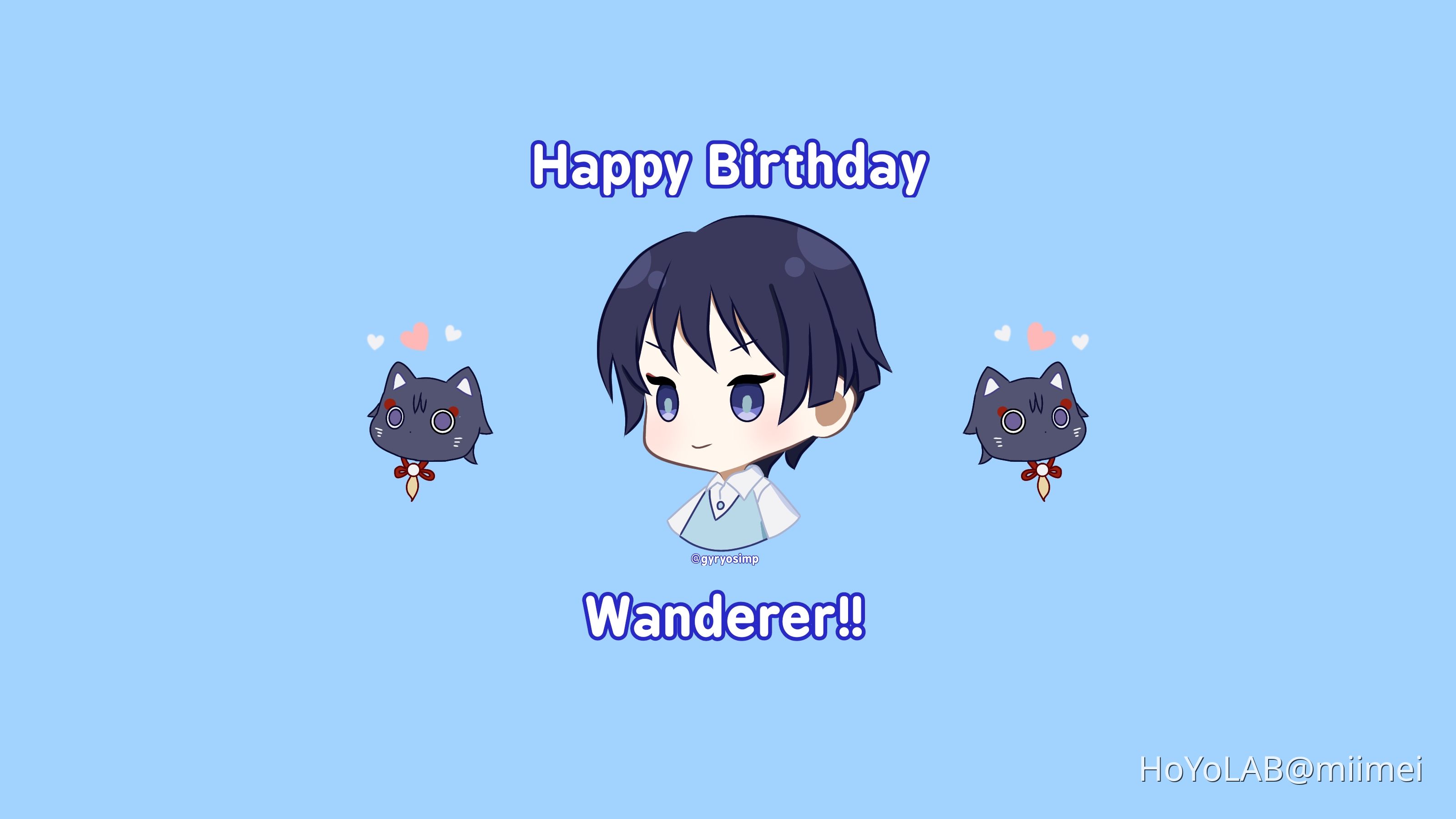 Happy Birthday Wanderer! Genshin Impact | HoYoLAB