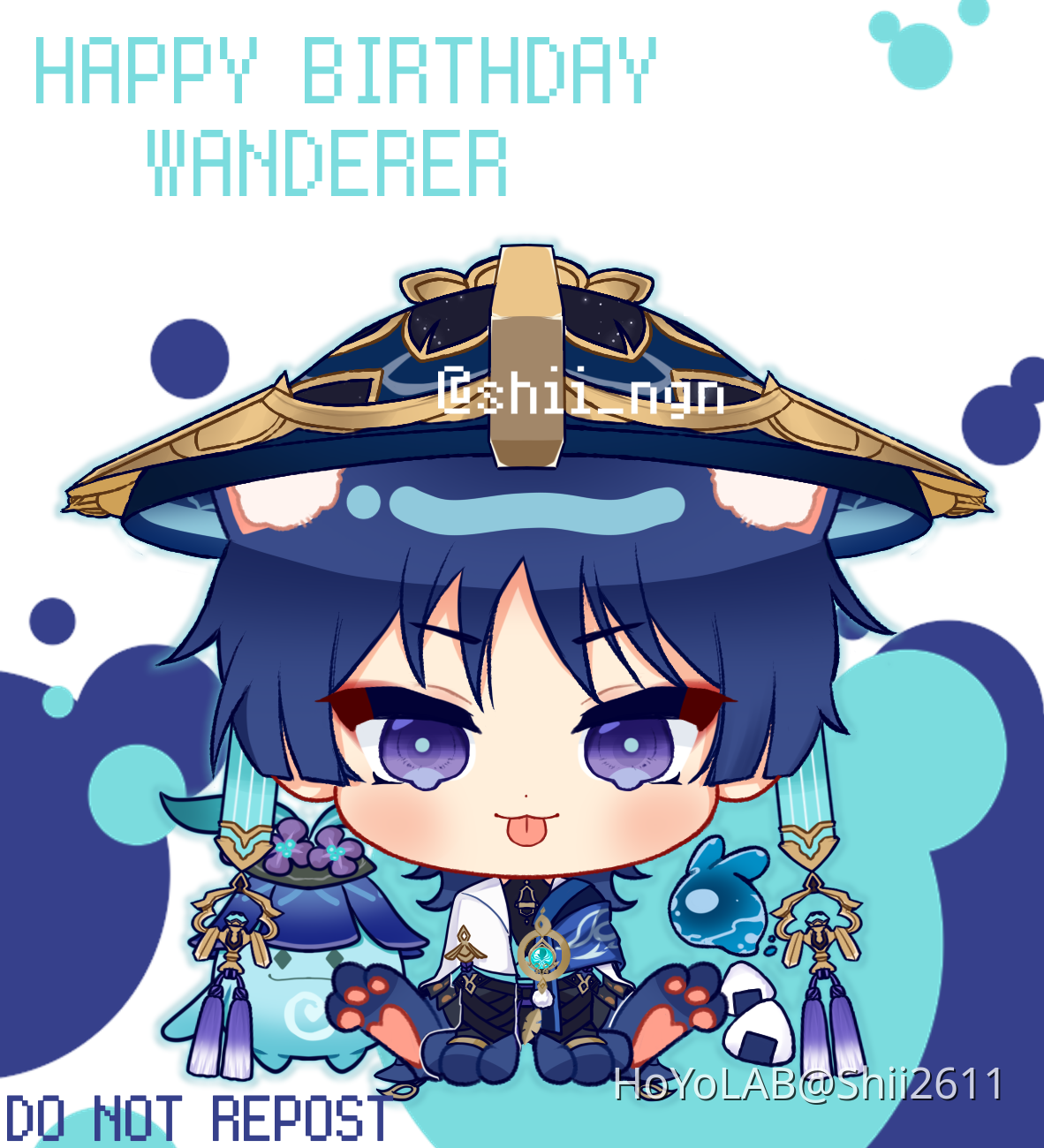 Happy Birthday Wanderer Genshin Impact | HoYoLAB