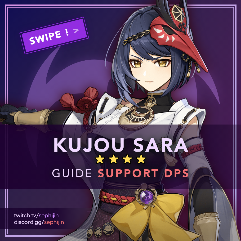 [Guide v3.3] Sara support DPS Genshin Impact | HoYoLAB