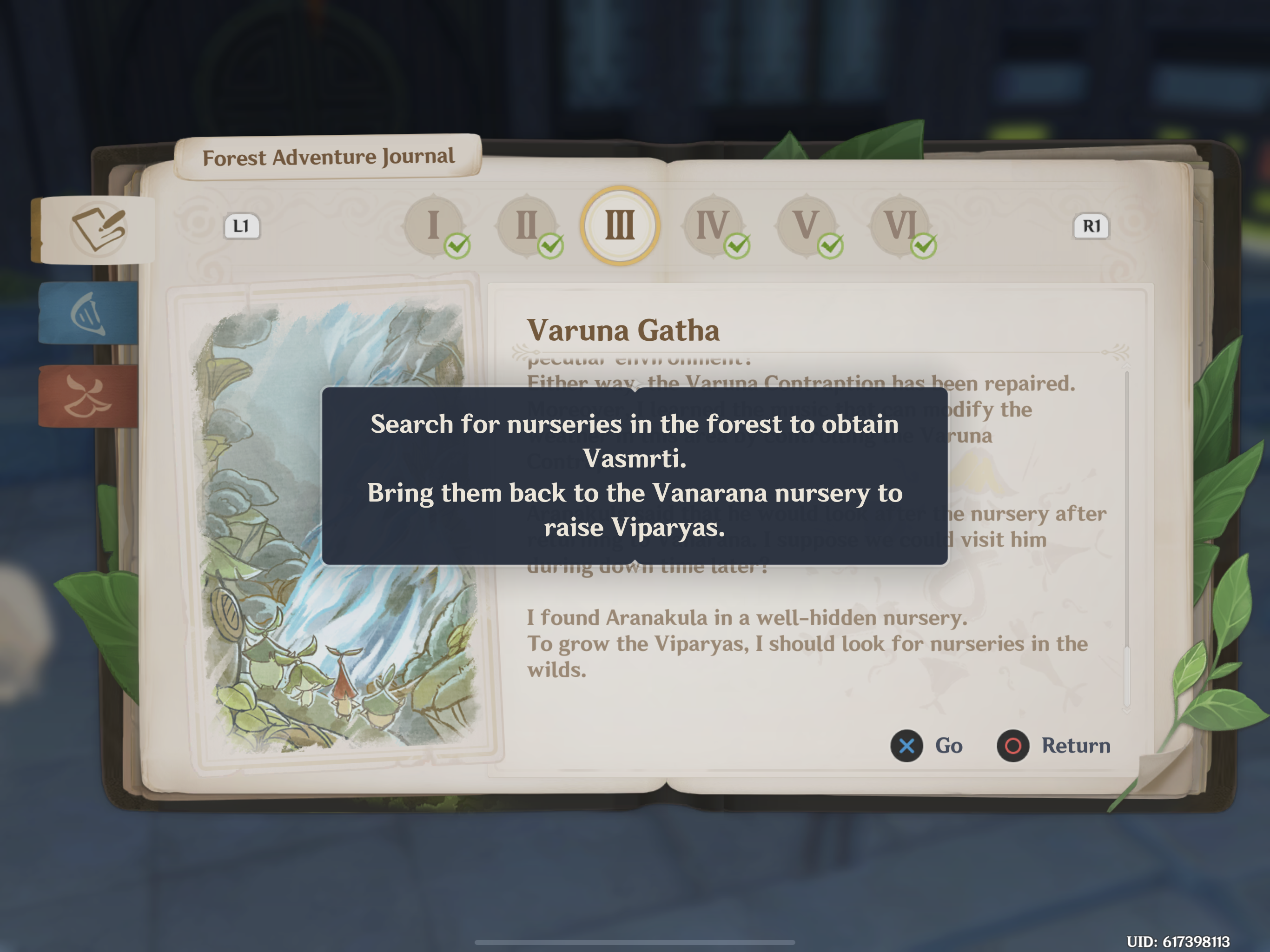 Stuck on Varuna Gatha Nursery Quest ; m; Genshin Impact | HoYoLAB