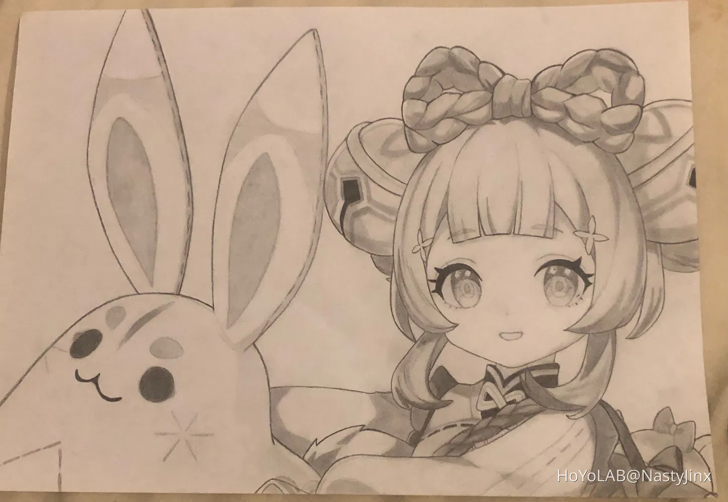 Yao Yao Drawing Genshin Impact | HoYoLAB