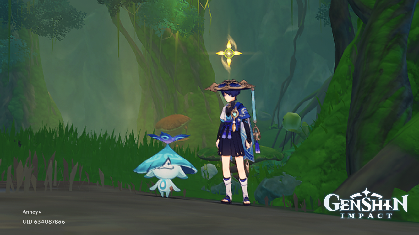 Blue Genshin Impact | HoYoLAB