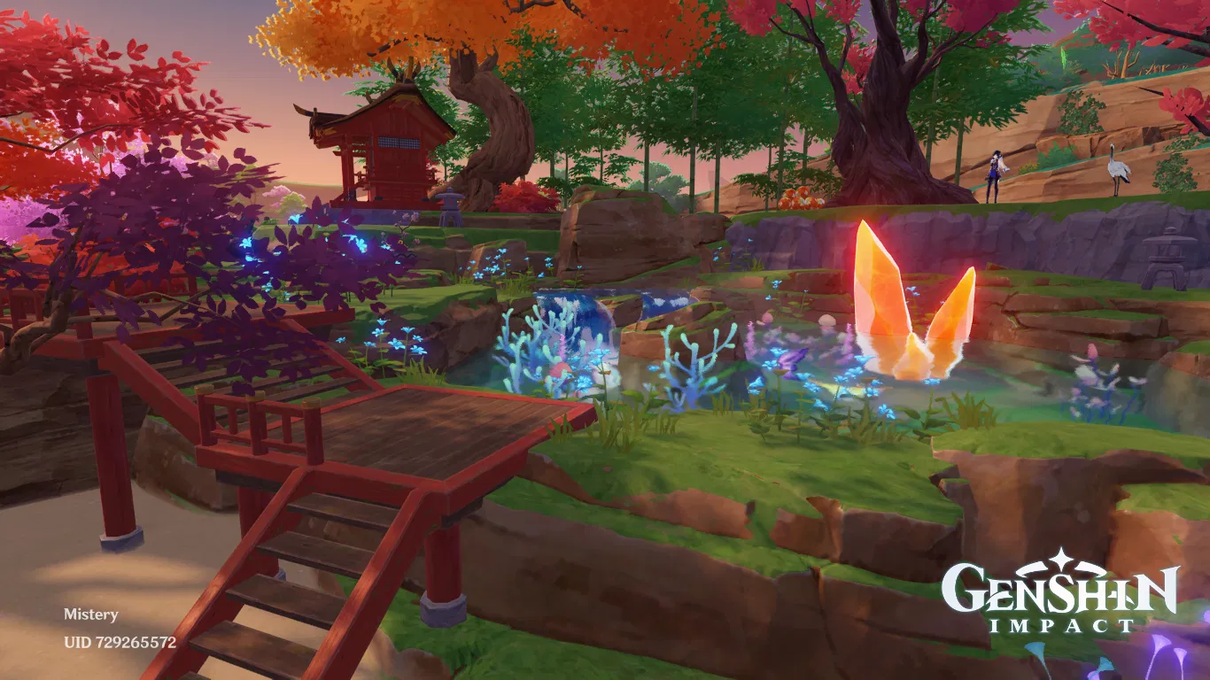 Mansion's Garden with temple (inazuma) Genshin Impact | HoYoLAB