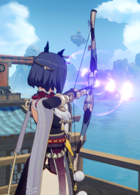 How do you hold your bow? Genshin Impact | HoYoLAB