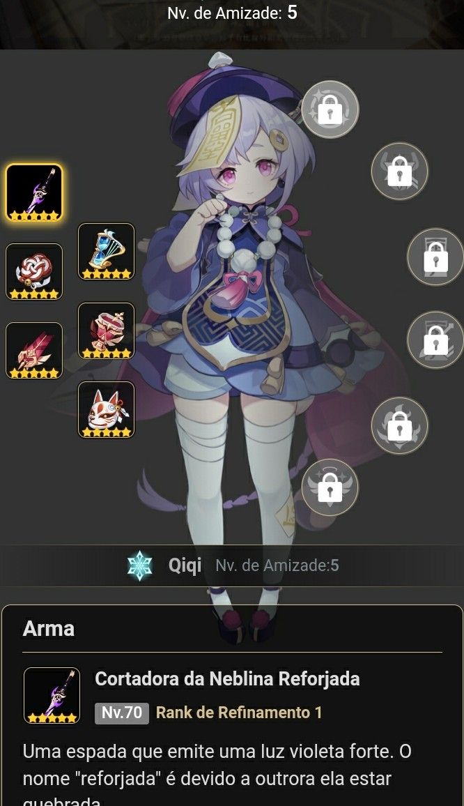 Eu não tenho outro personagem pra por essa espada 😭😭 Genshin Impact ...