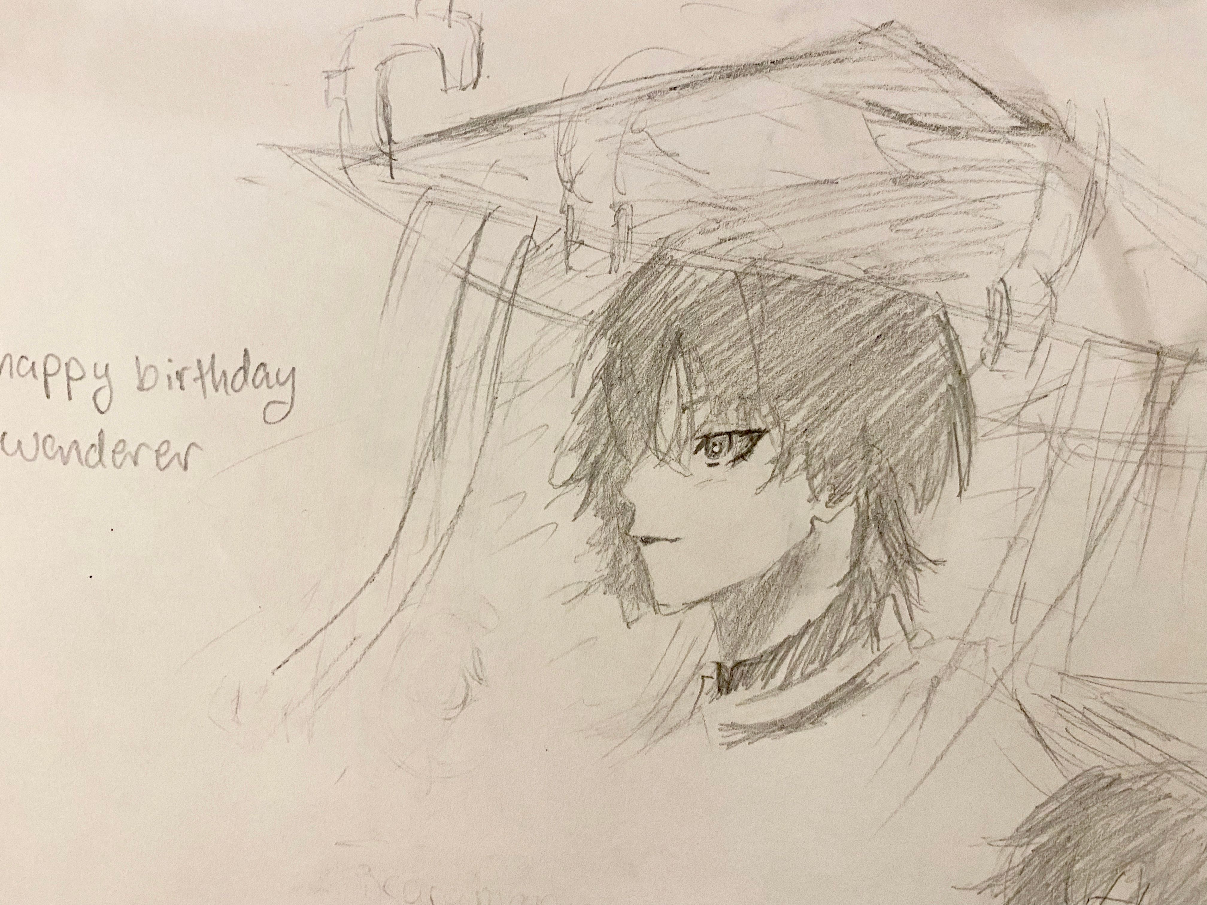 Happy birthday wanderer Genshin Impact | HoYoLAB