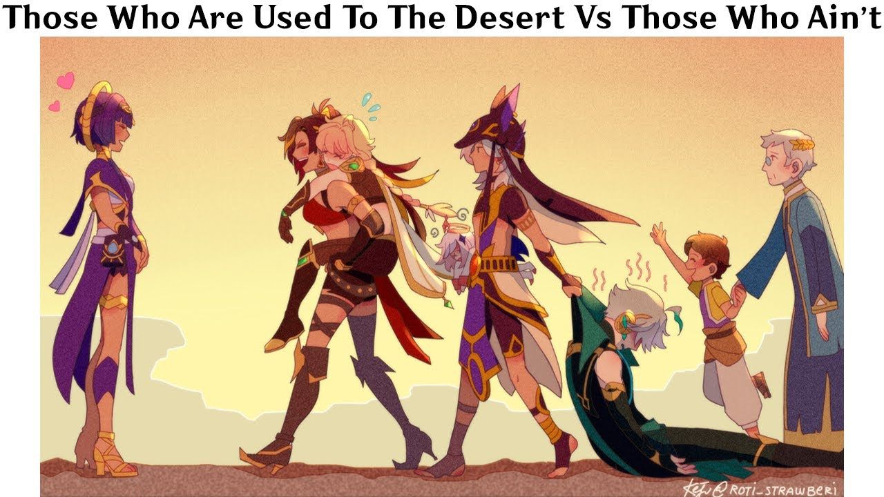 mais memes do cyno e uma tirinha muito fofa Genshin Impact | HoYoLAB