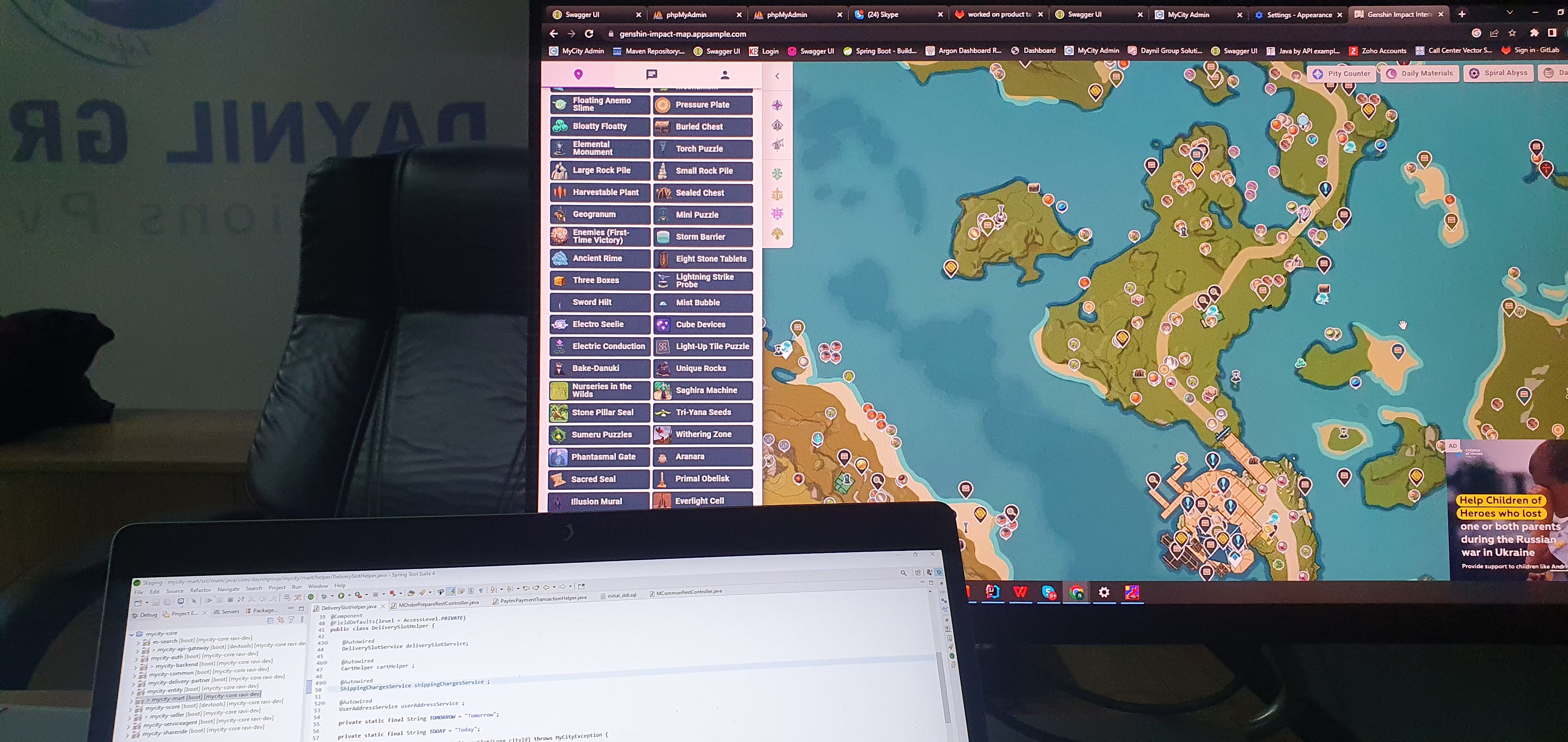 Interactive wold Map Genshin Impact | HoYoLAB