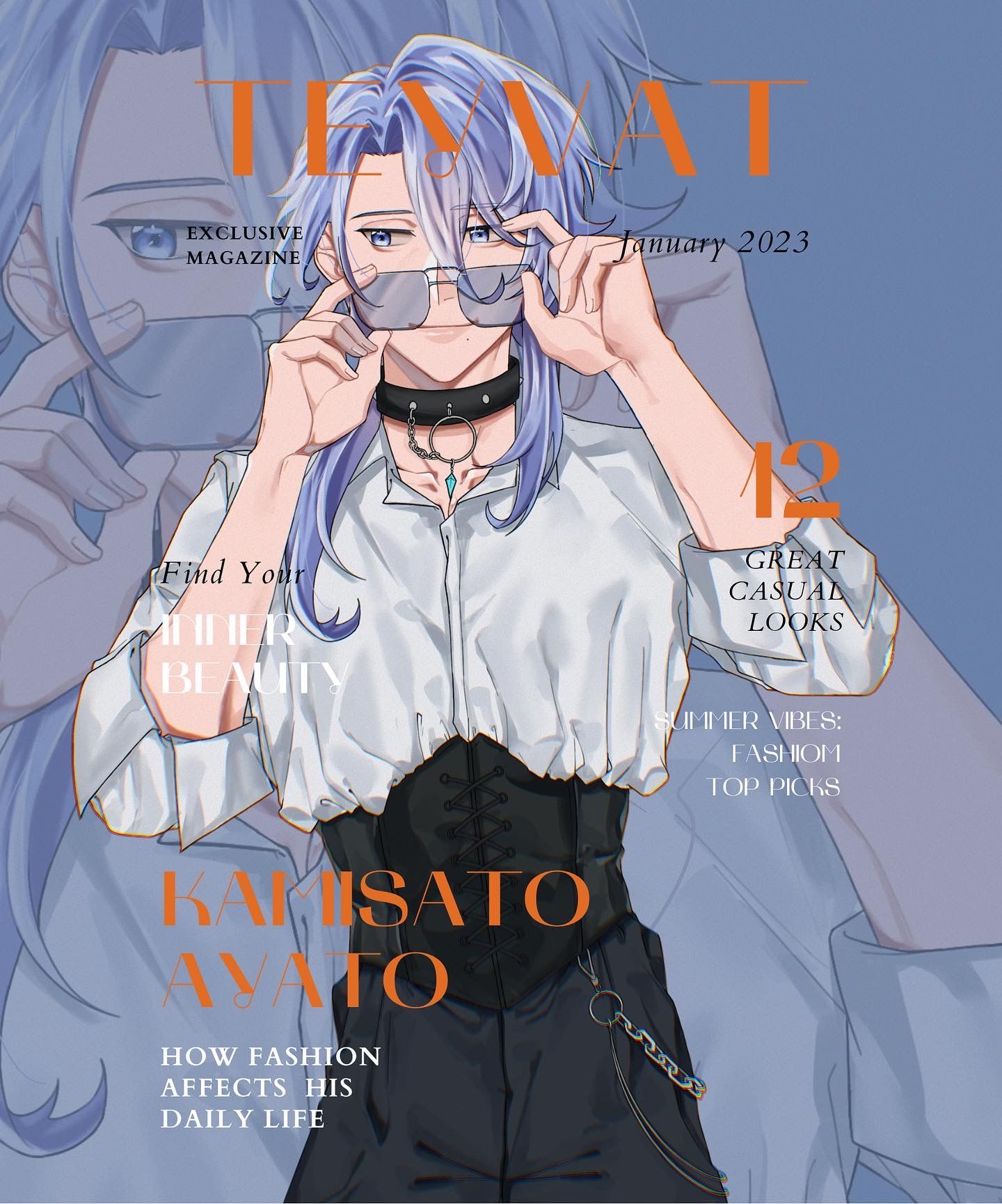 Model Kamisato Ayato 🤨 Genshin Impact | HoYoLAB