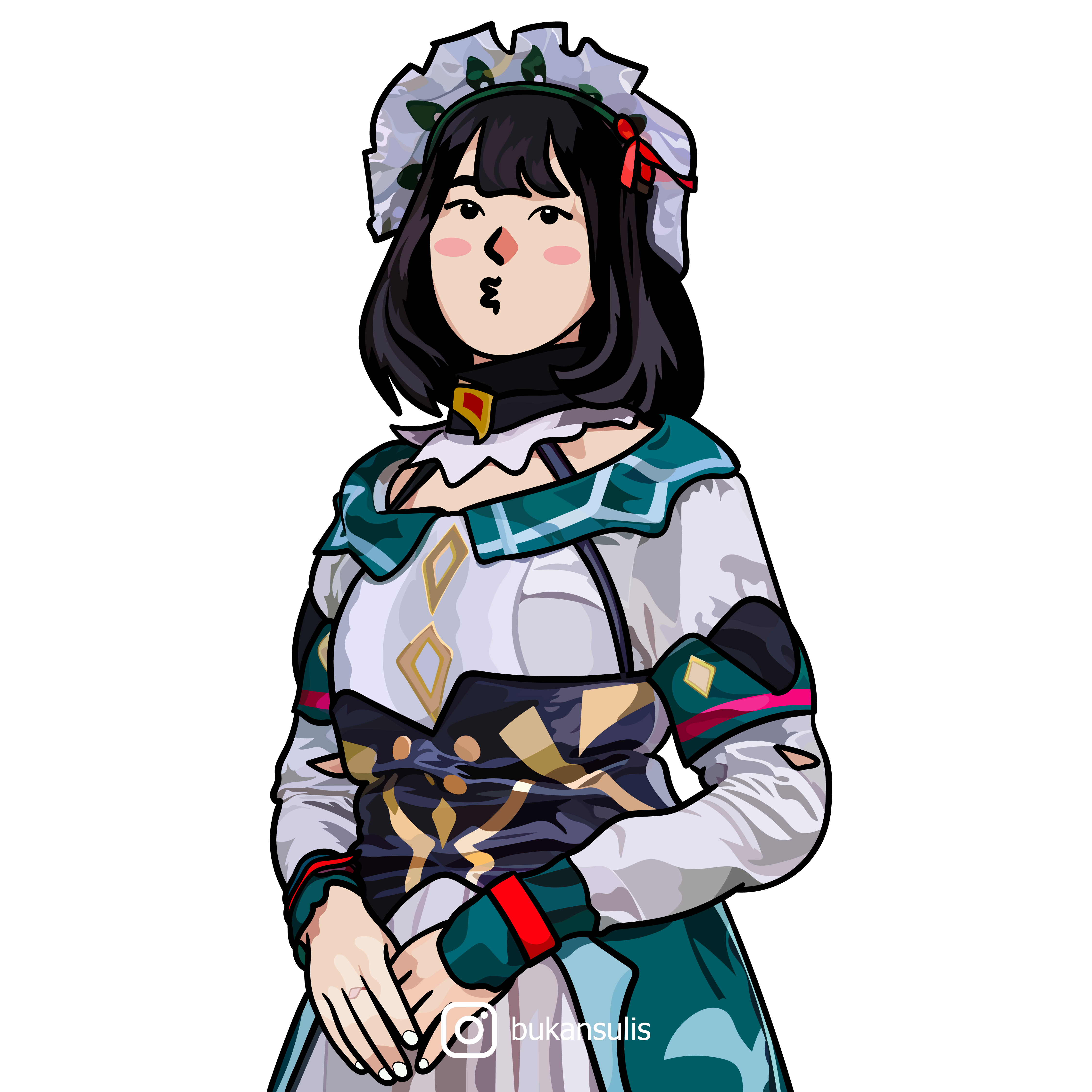 Cute Katheryne Genshin Impact | HoYoLAB