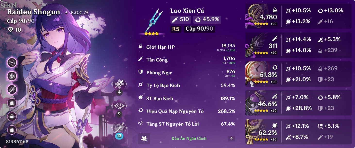 Cập nhật team Raiden Hypercarry! Genshin Impact | HoYoLAB