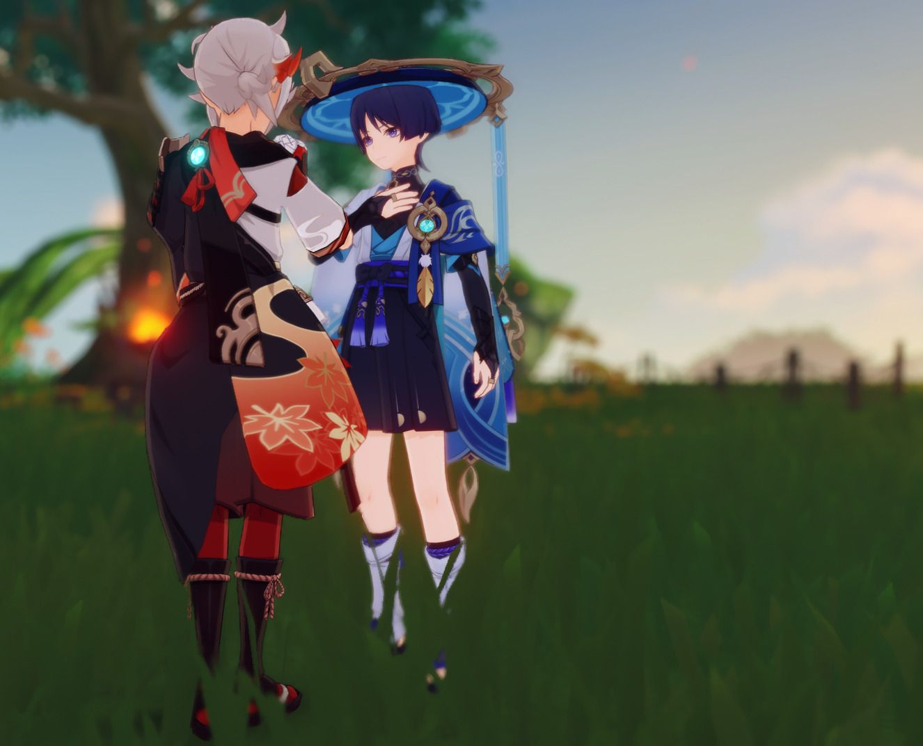 Kazuha and Wanderer Genshin Impact | HoYoLAB