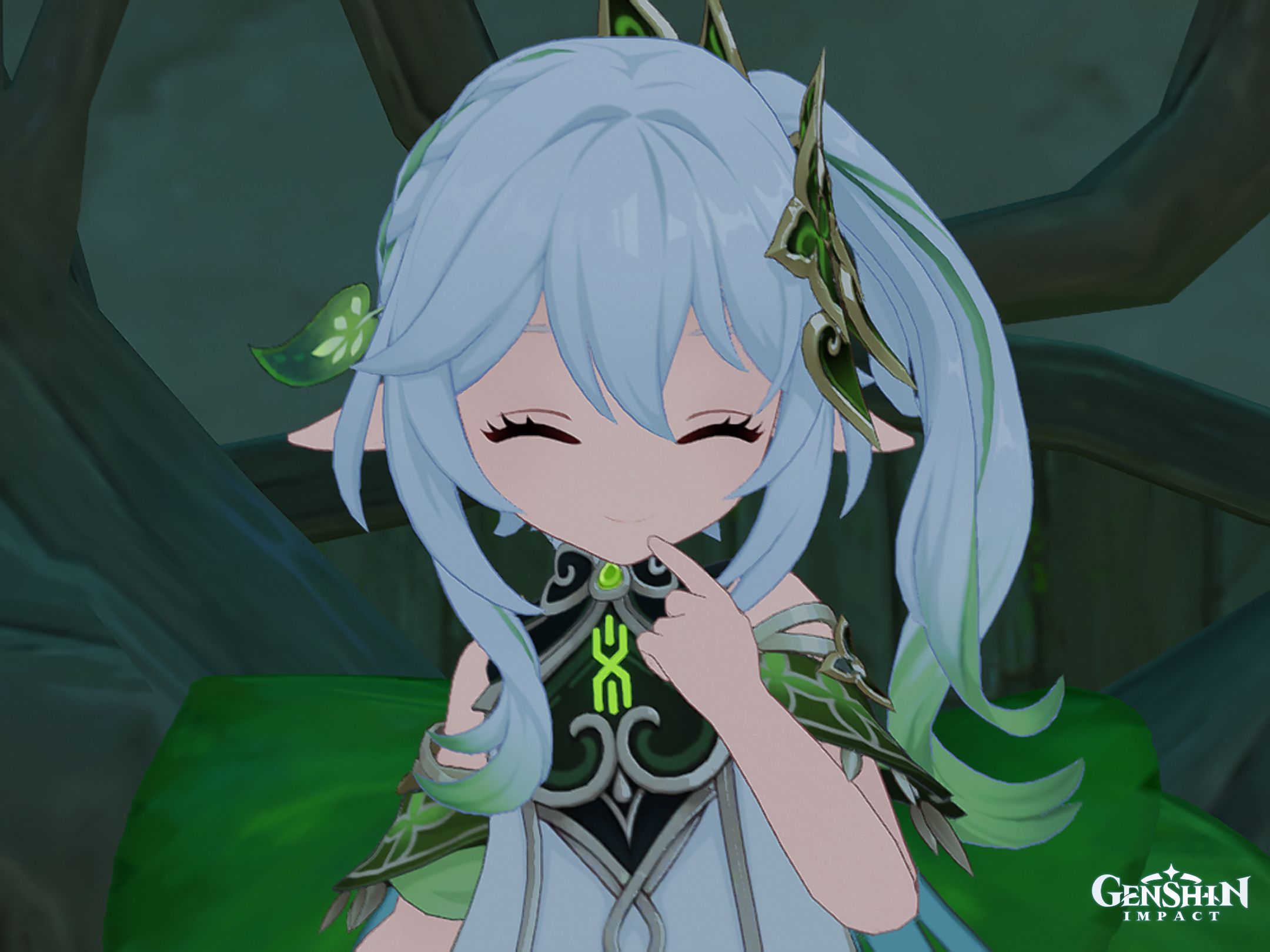 Nahida being a cute cinnamon roll Genshin Impact | HoYoLAB