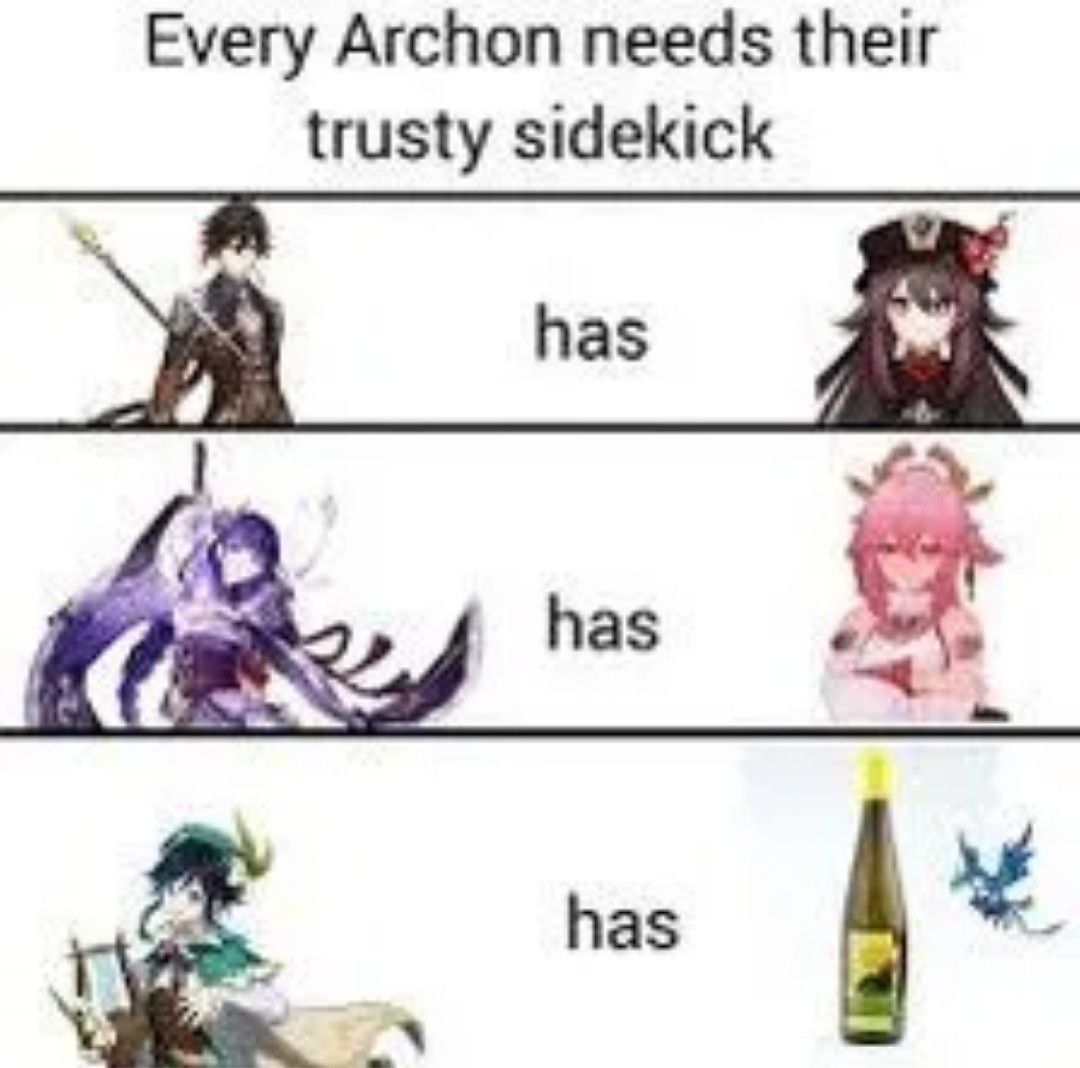 Archons and sidekicks Genshin Impact | HoYoLAB