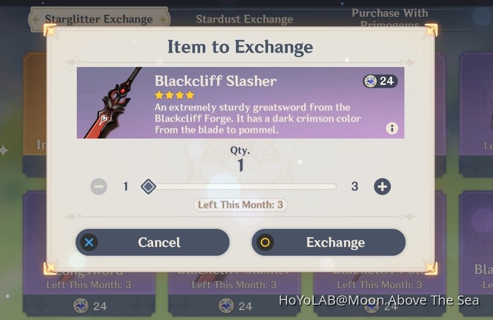 Finally bought my Beidou's signature weapon(⁠｡⁠ﾉ⁠ω⁠\⁠｡⁠) Genshin Impact ...
