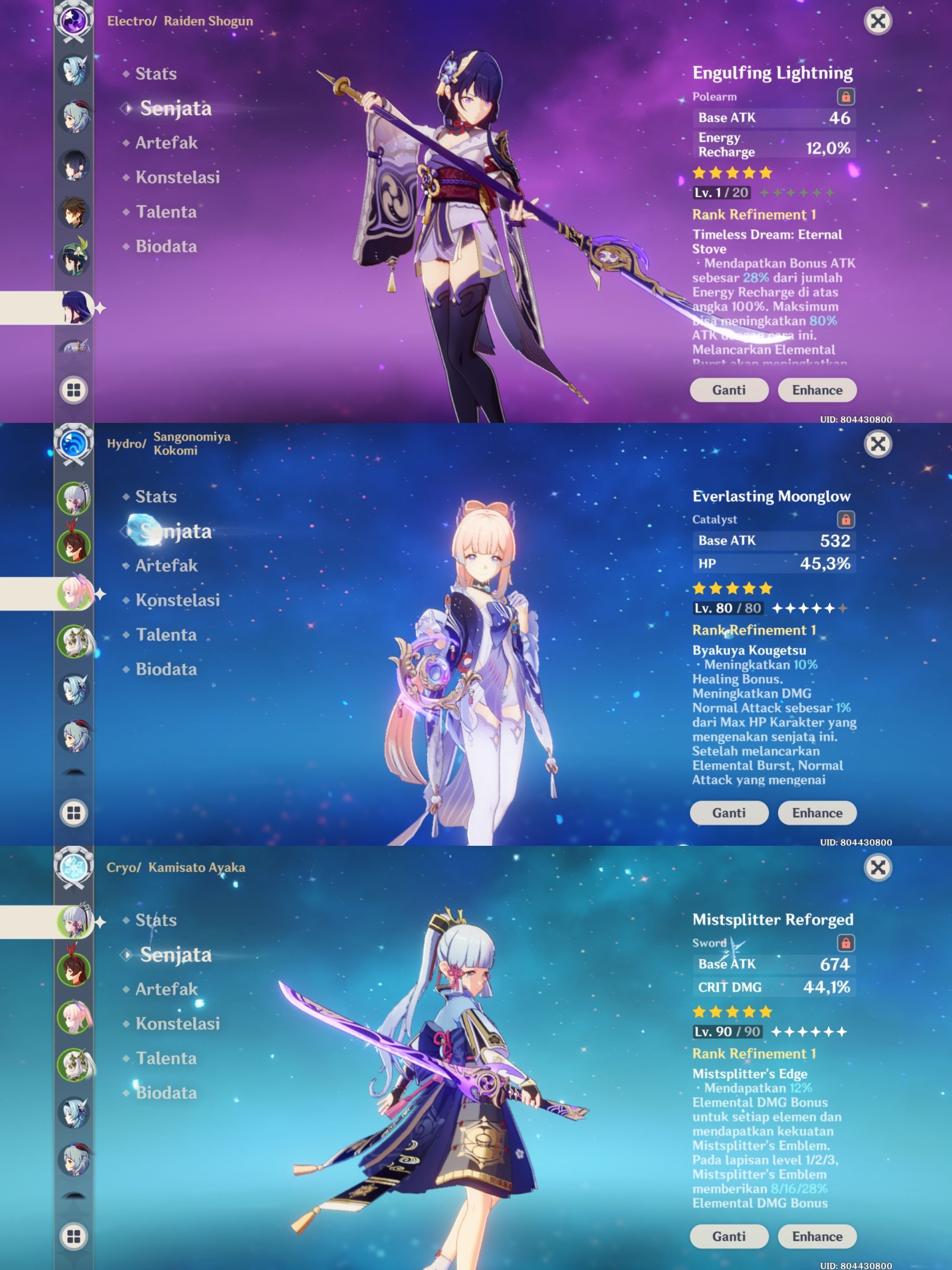 Waifu ku udah signature, waifu mu kapan? Genshin Impact | HoYoLAB