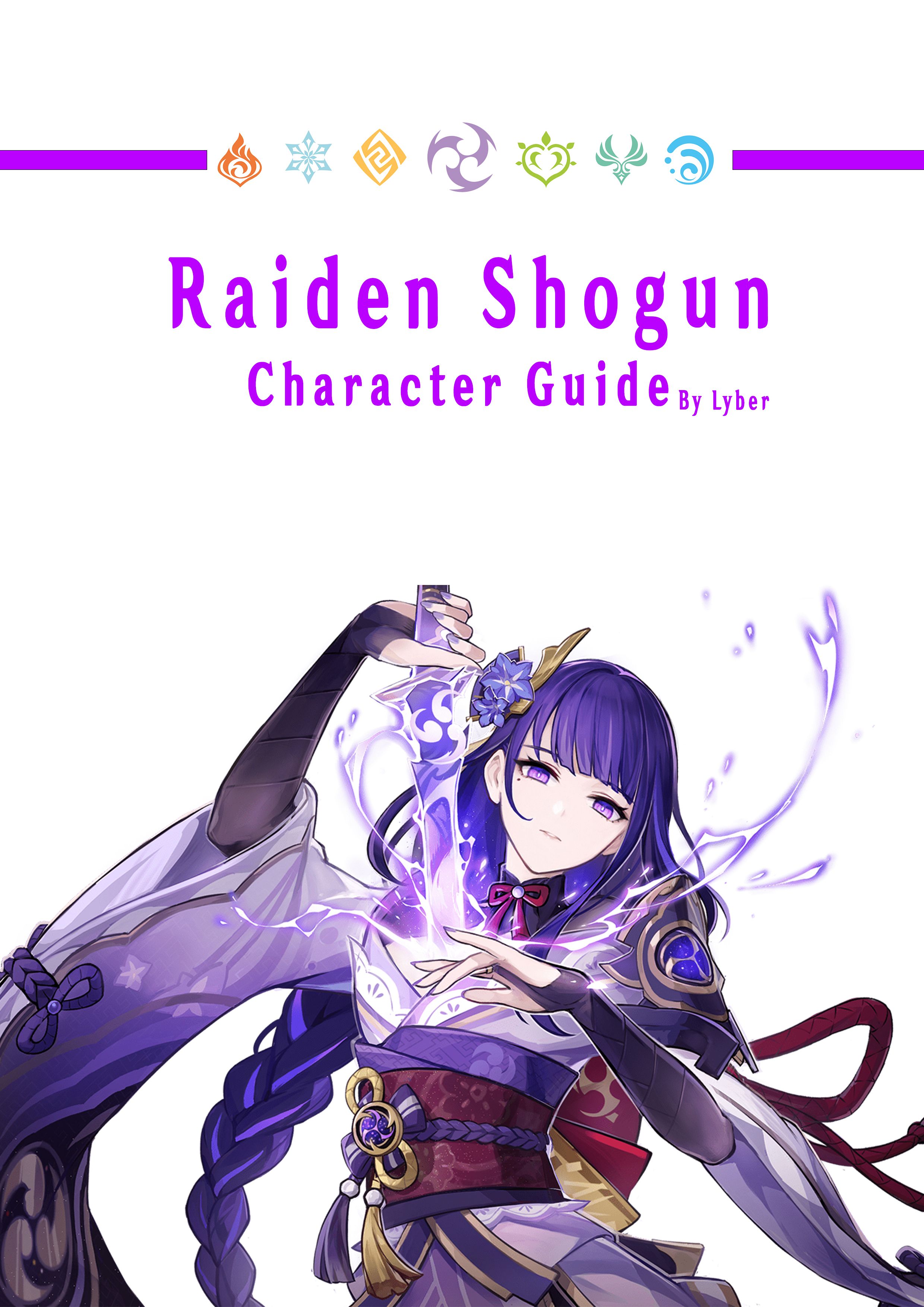 Raiden Shogun Guide by Lyber Genshin Impact | HoYoLAB