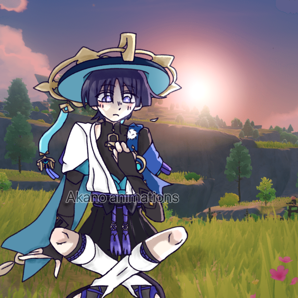 Wanderer fanart!! Genshin Impact | HoYoLAB