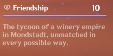 Diluc's at friendship 10 now!!! Genshin Impact | HoYoLAB