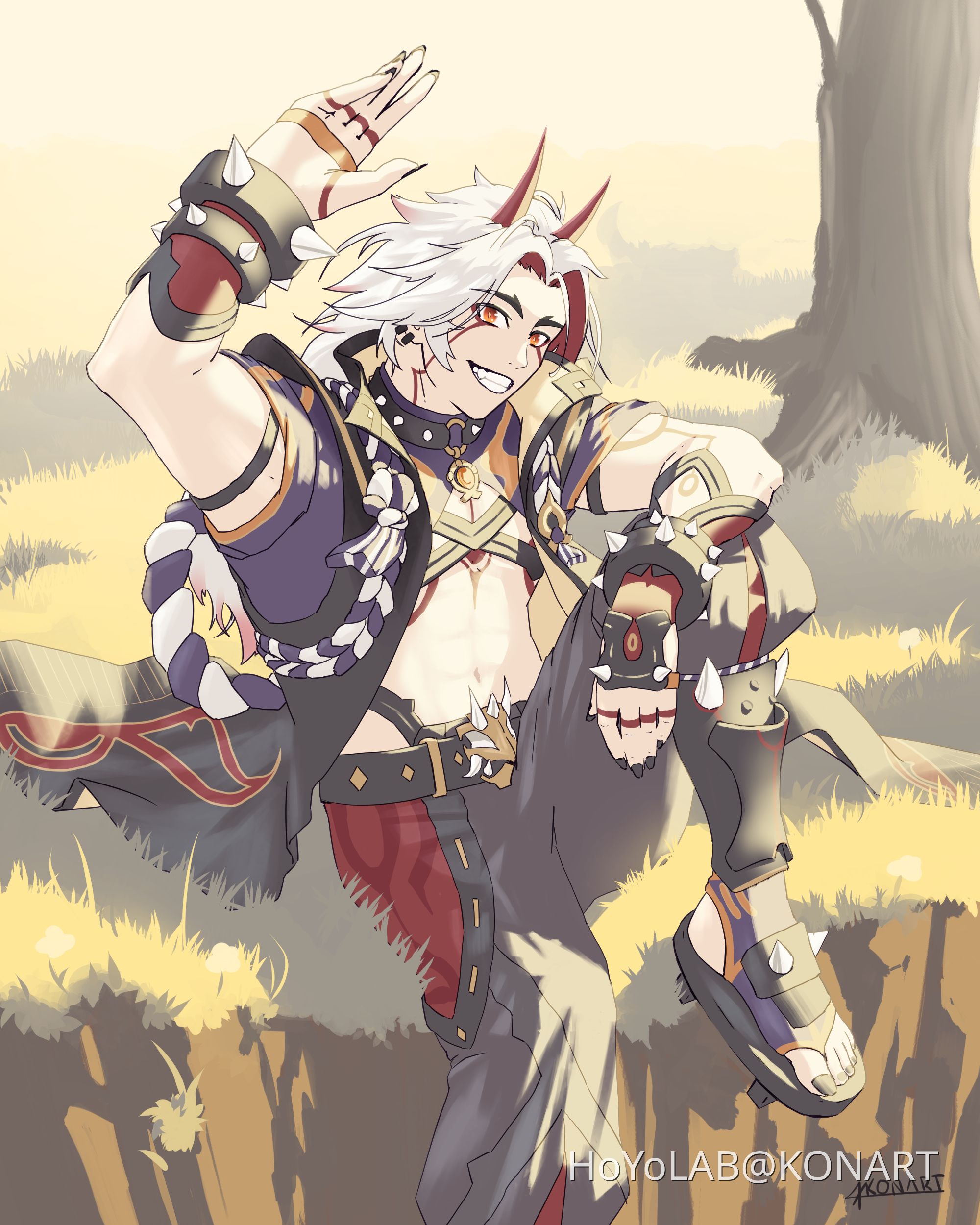 The event made me want to draw Itto Genshin Impact | HoYoLAB