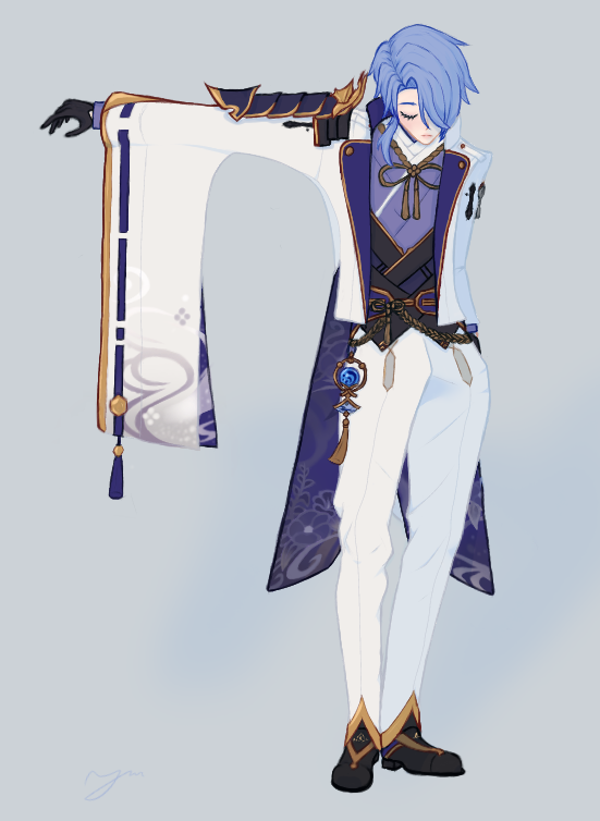 Ayato Fanart Genshin Impact | HoYoLAB