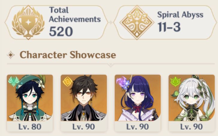 Archon collection 😨 Genshin Impact | HoYoLAB