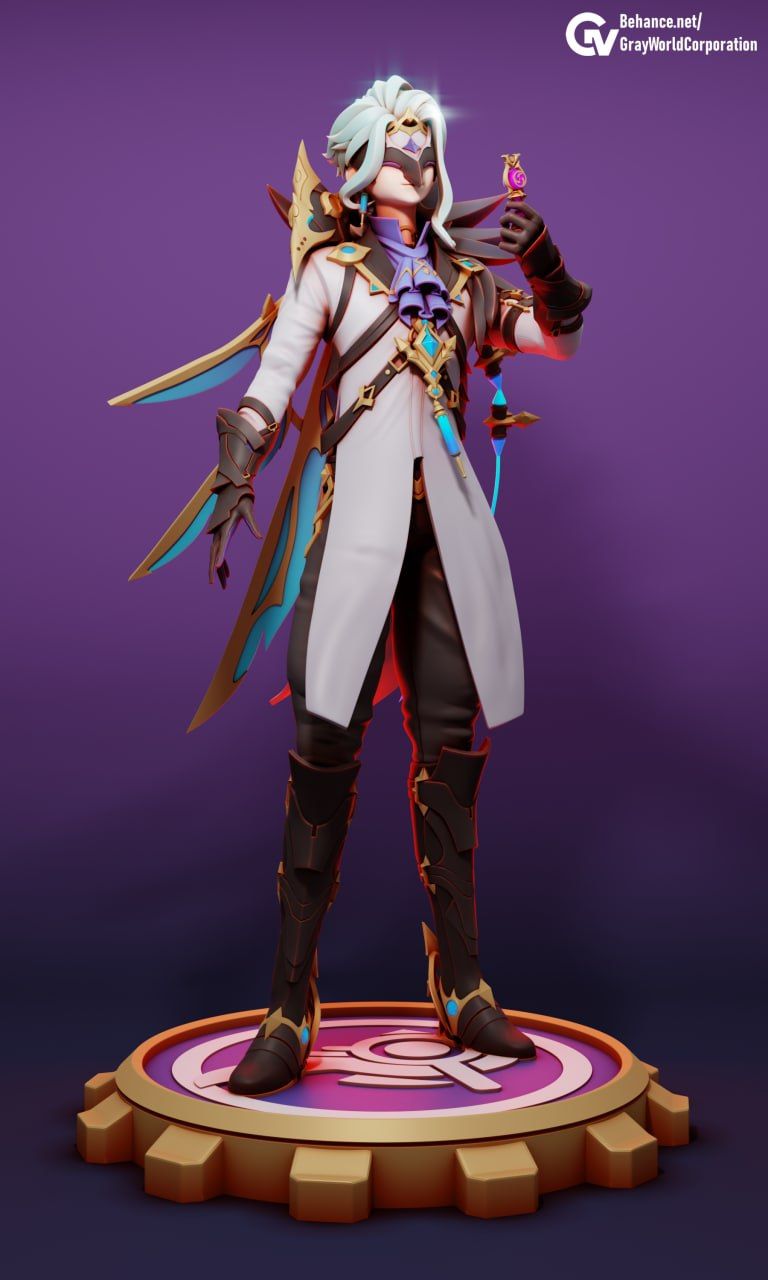 Dottore | model for printing Genshin Impact | HoYoLAB