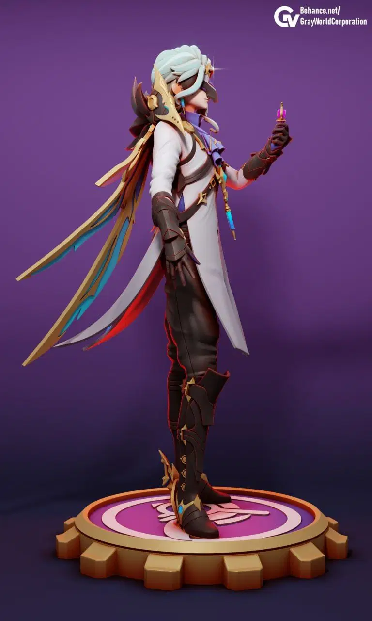 Dottore | model for printing Genshin Impact | HoYoLAB